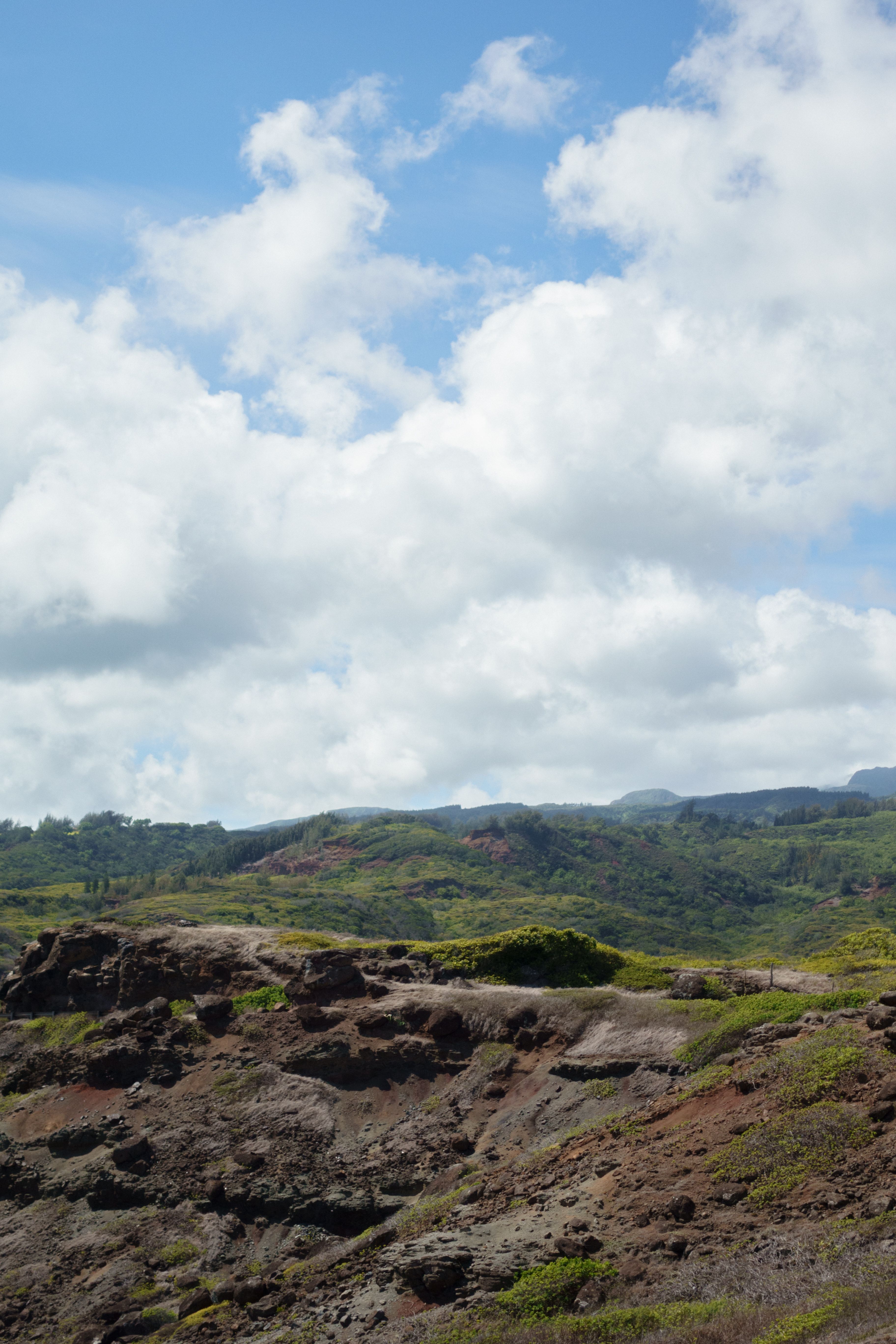 Hilly Green Landscape · Free Stock Photo
