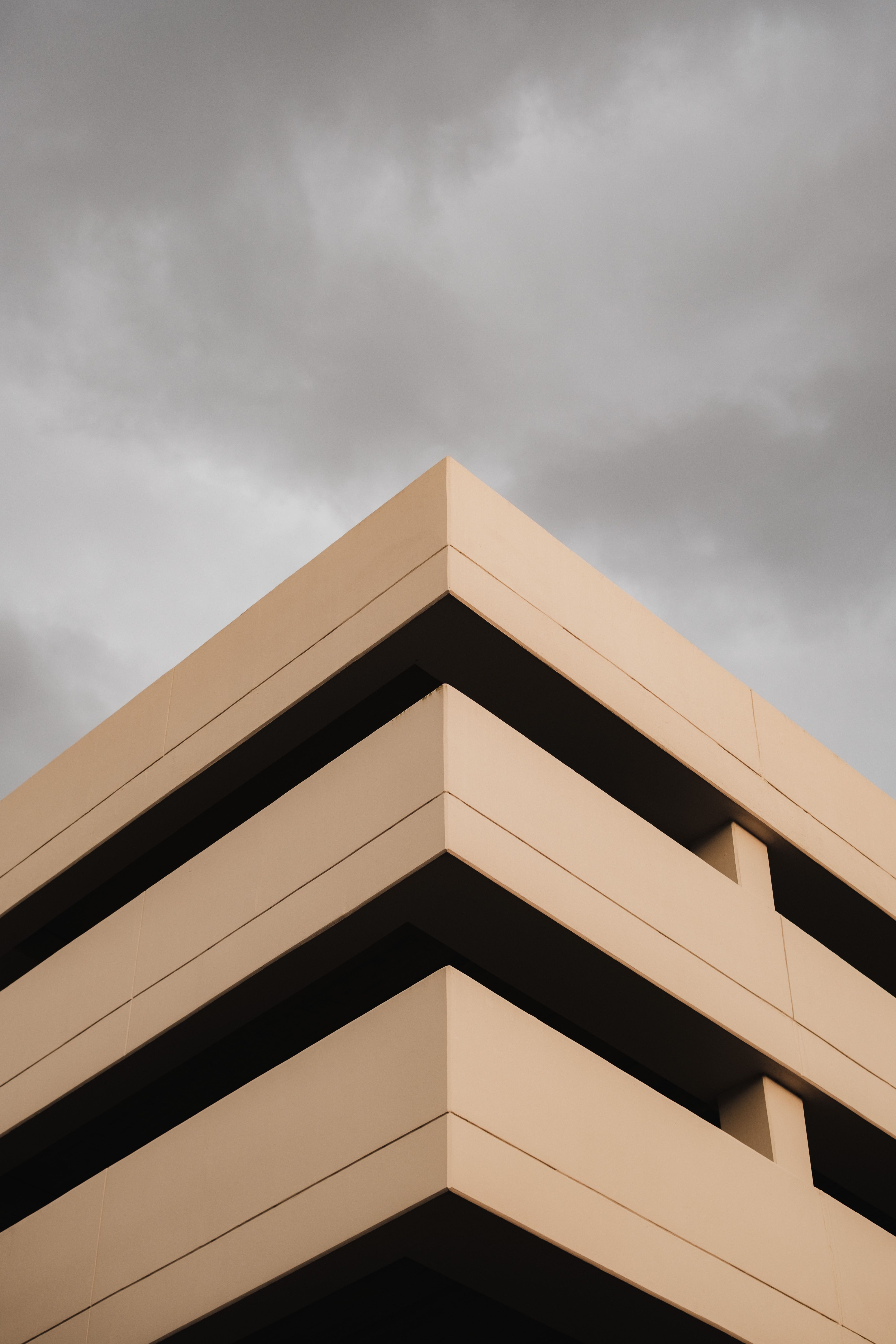 Corner of Parking Lot · Free Stock Photo