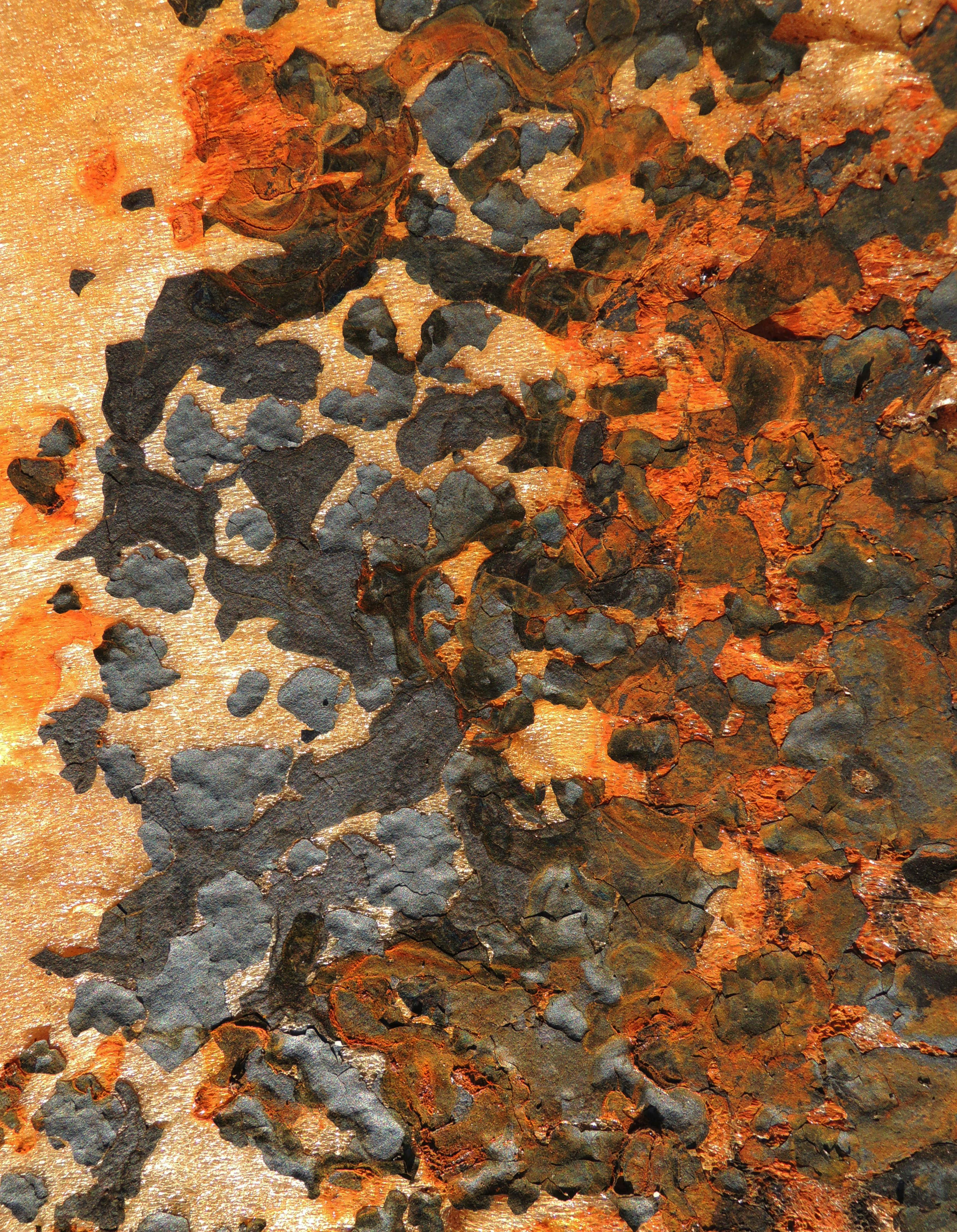 Close-up on Eroded Wall · Free Stock Photo