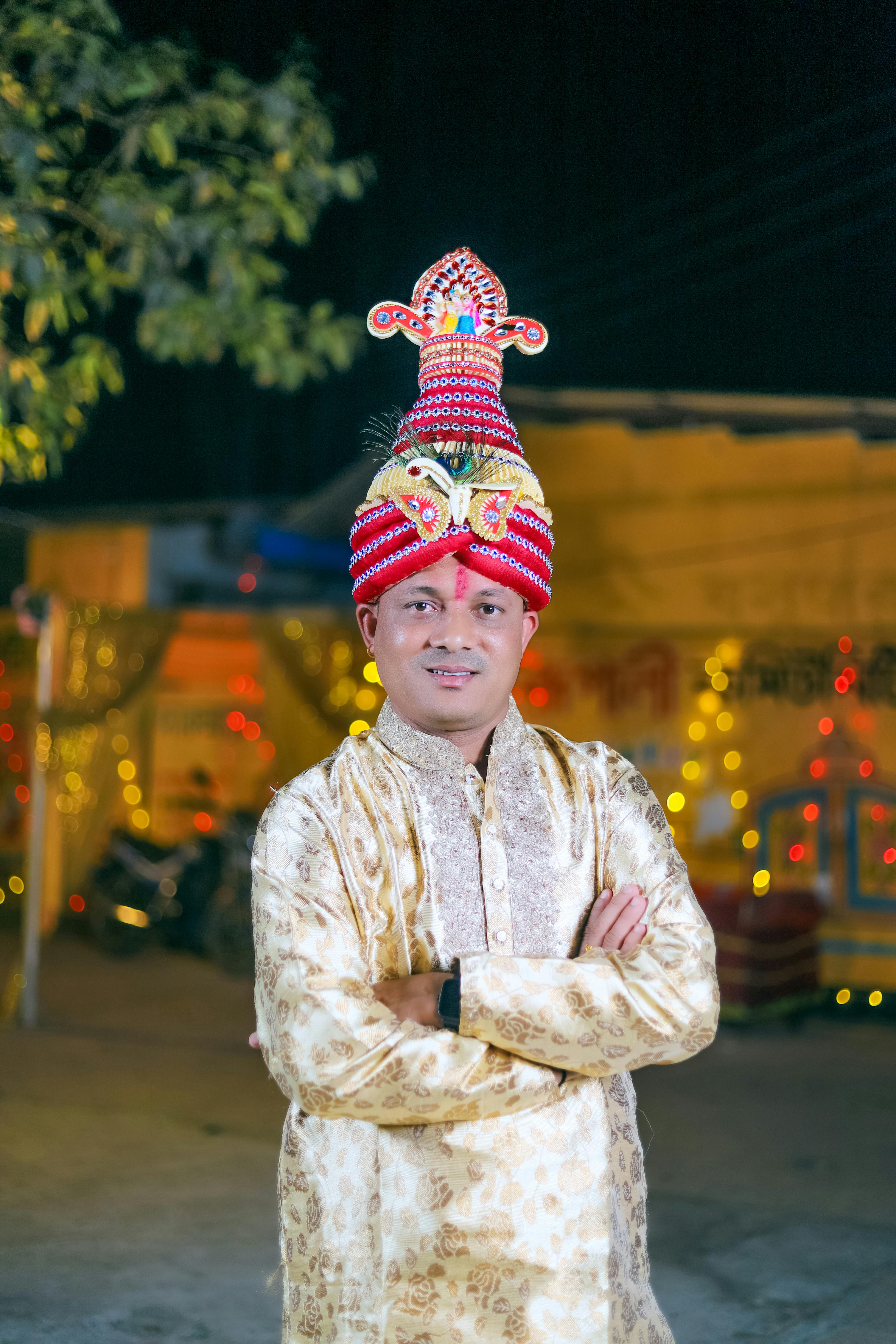Portrait of Man in Traditional Clothing · Free Stock Photo