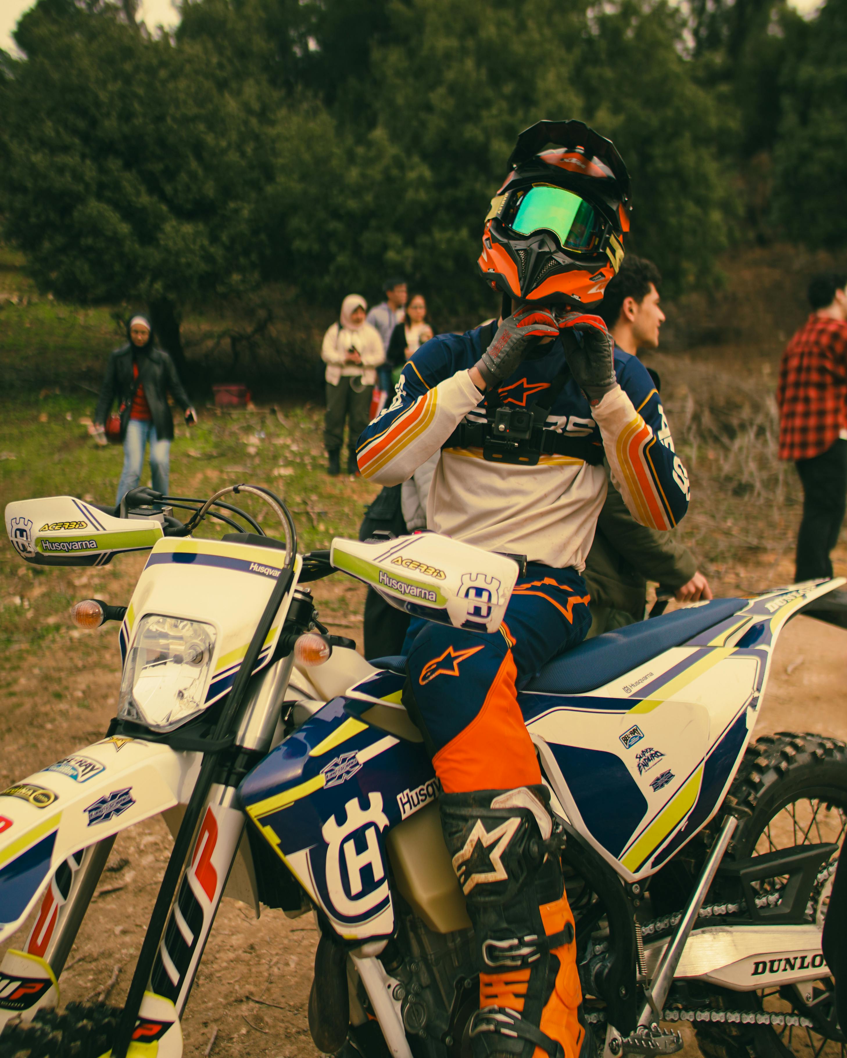 Portrait of Motocross Rider · Free Stock Photo