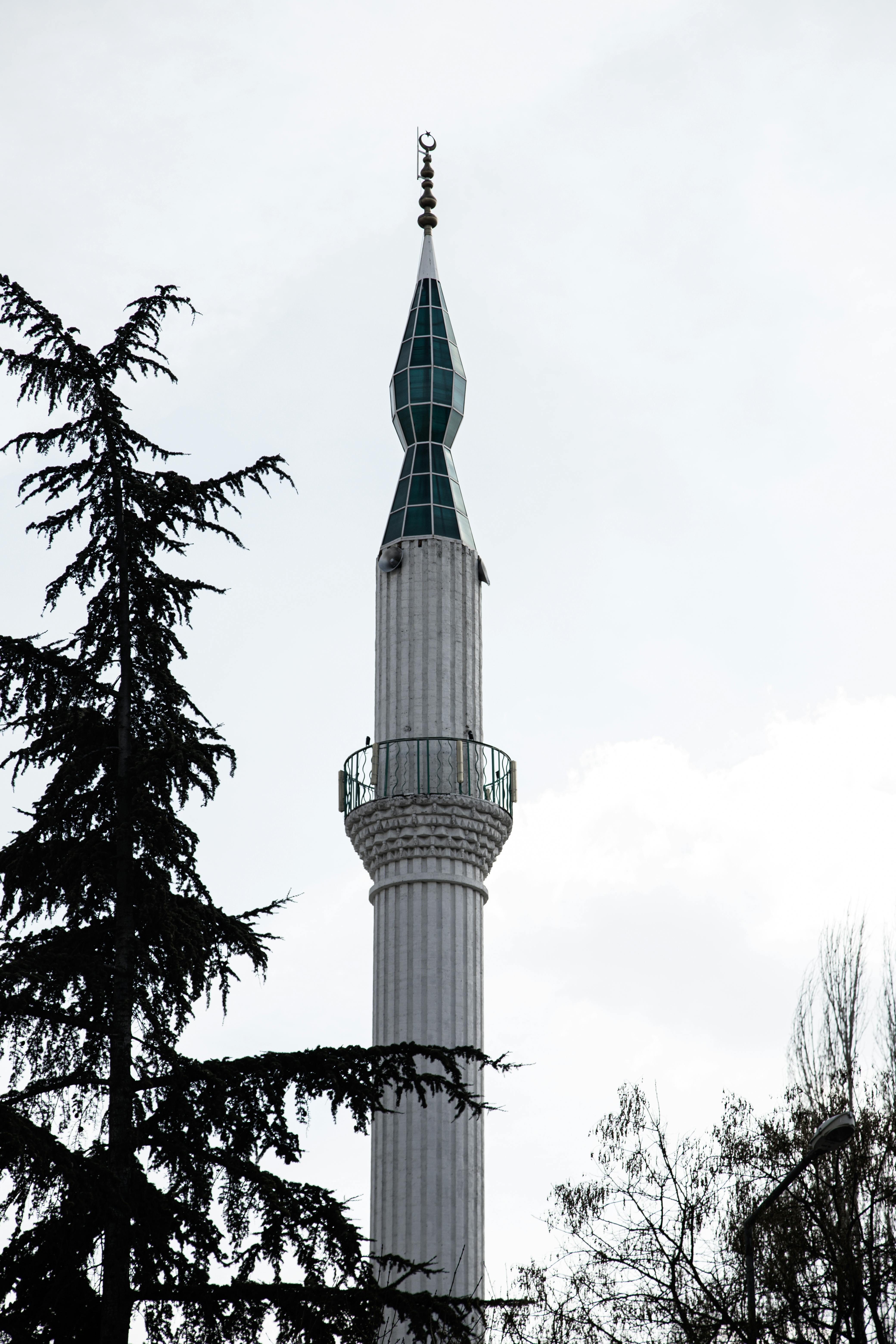 Silver Mosque Top Dome Ornament · Free Stock Photo