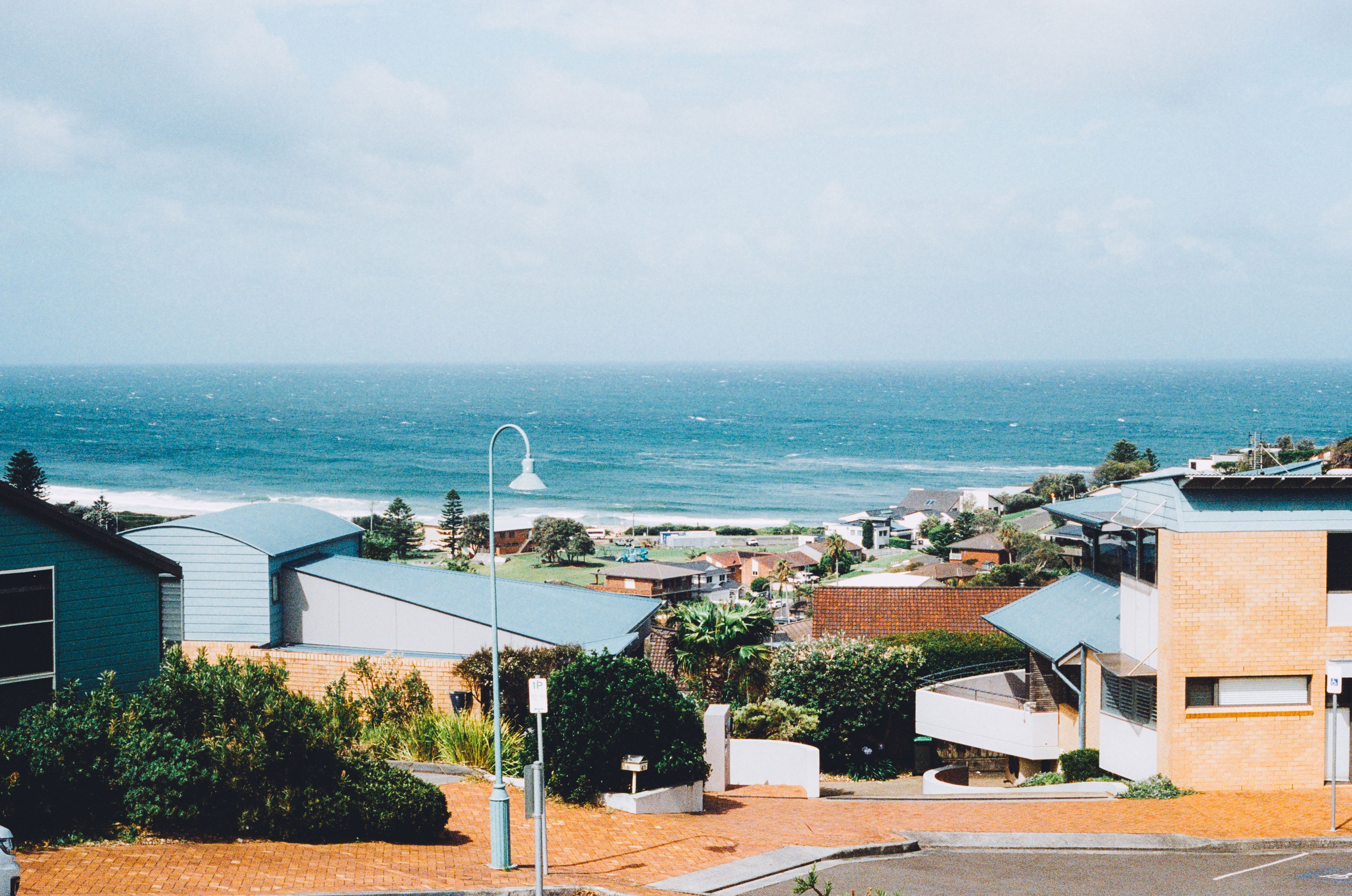 Buildings in Town on Seashore · Free Stock Photo