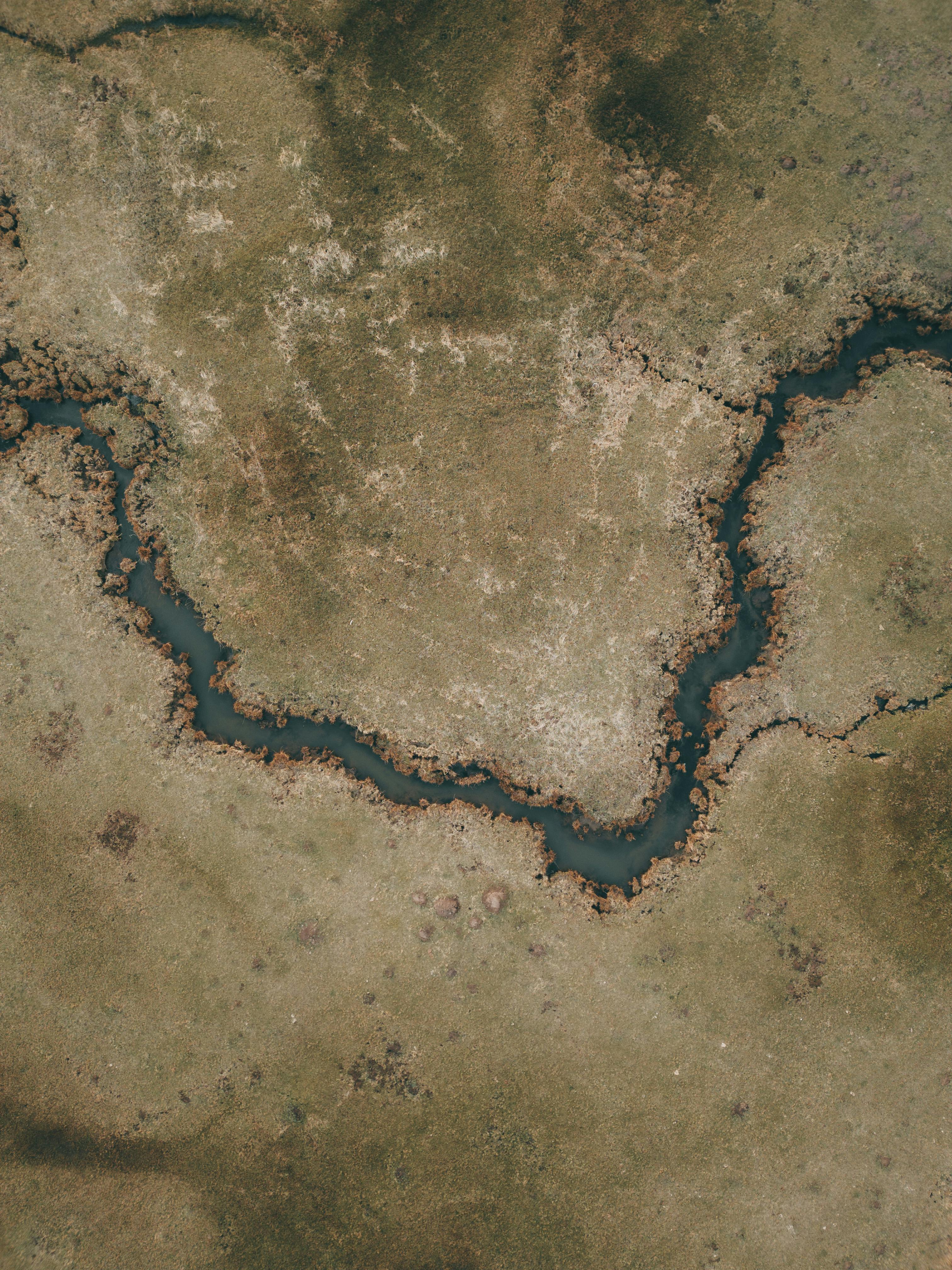 Aerial Photography of River · Free Stock Photo