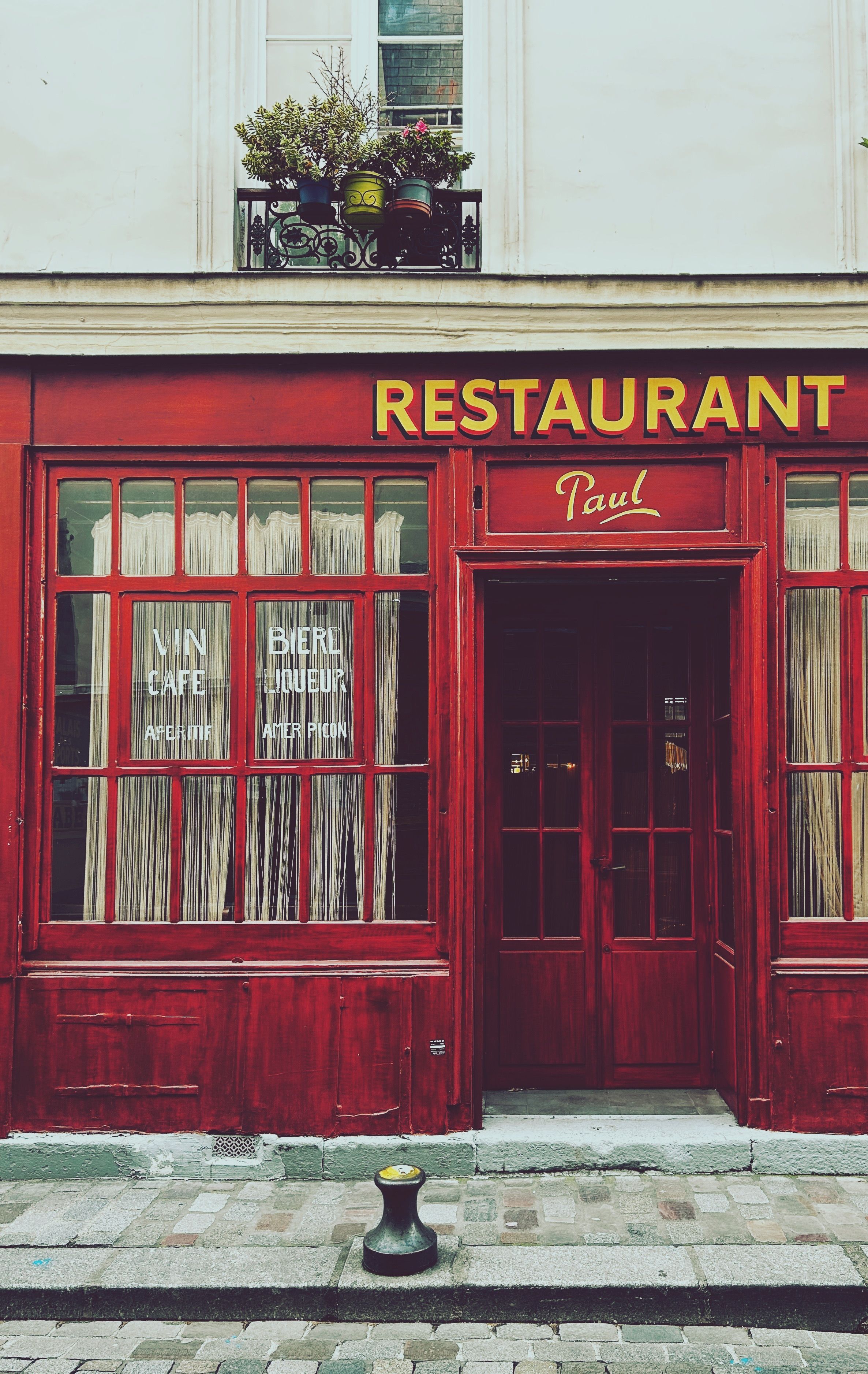 France Cafe Doors