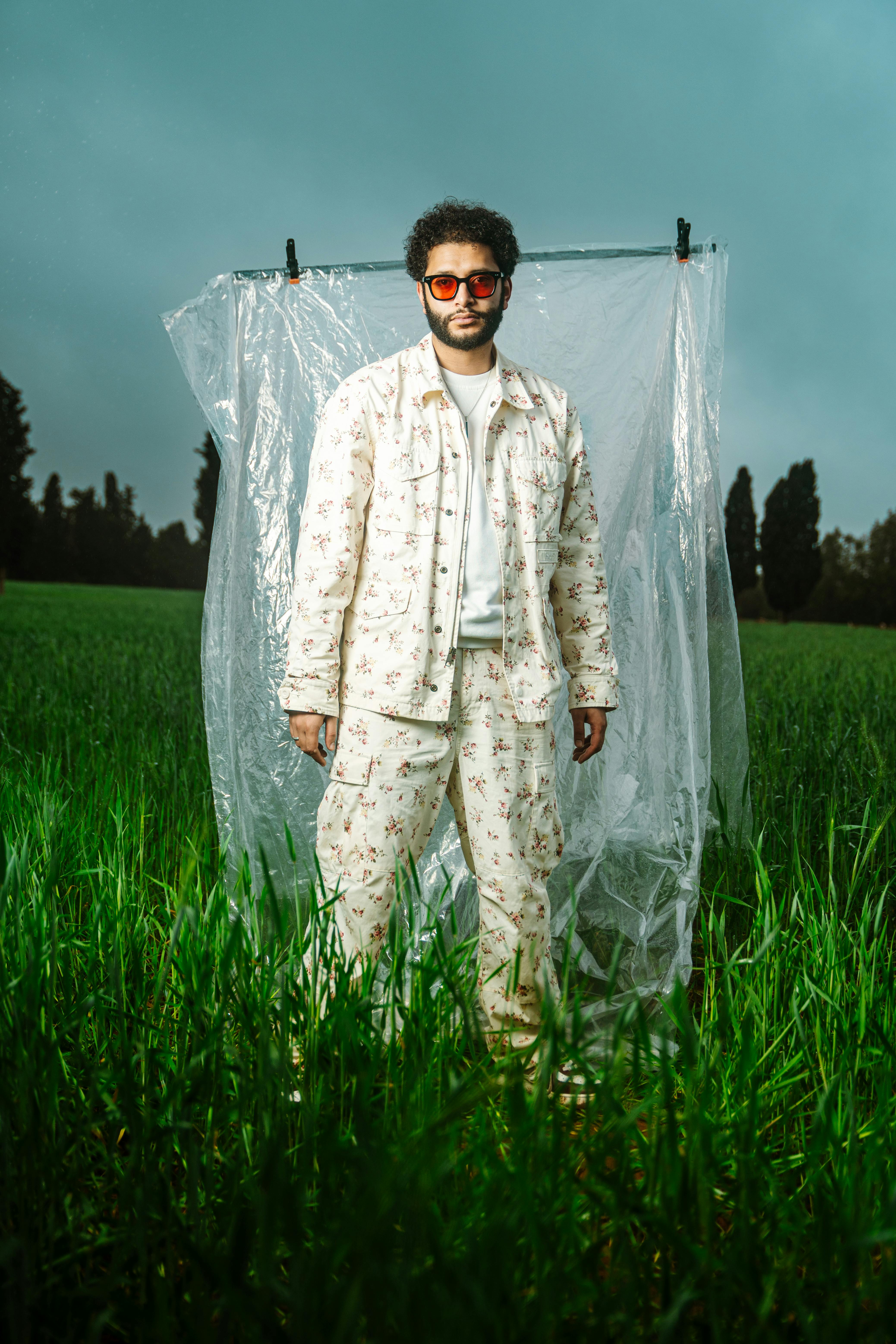 Man in White Clothes on Field · Free Stock Photo