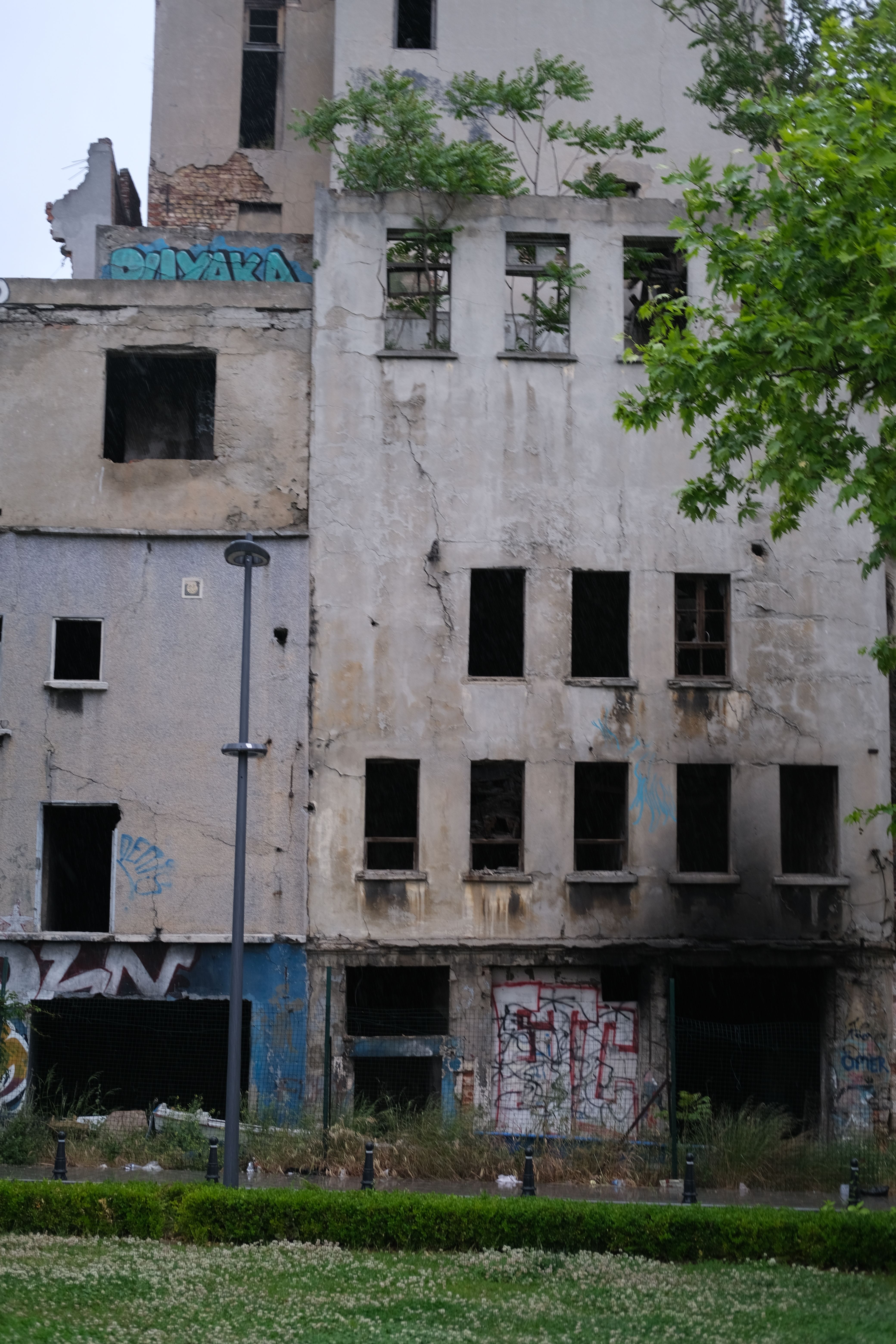 Abandoned Building Exterior Could Scarborough's Derelict Sun Bathing