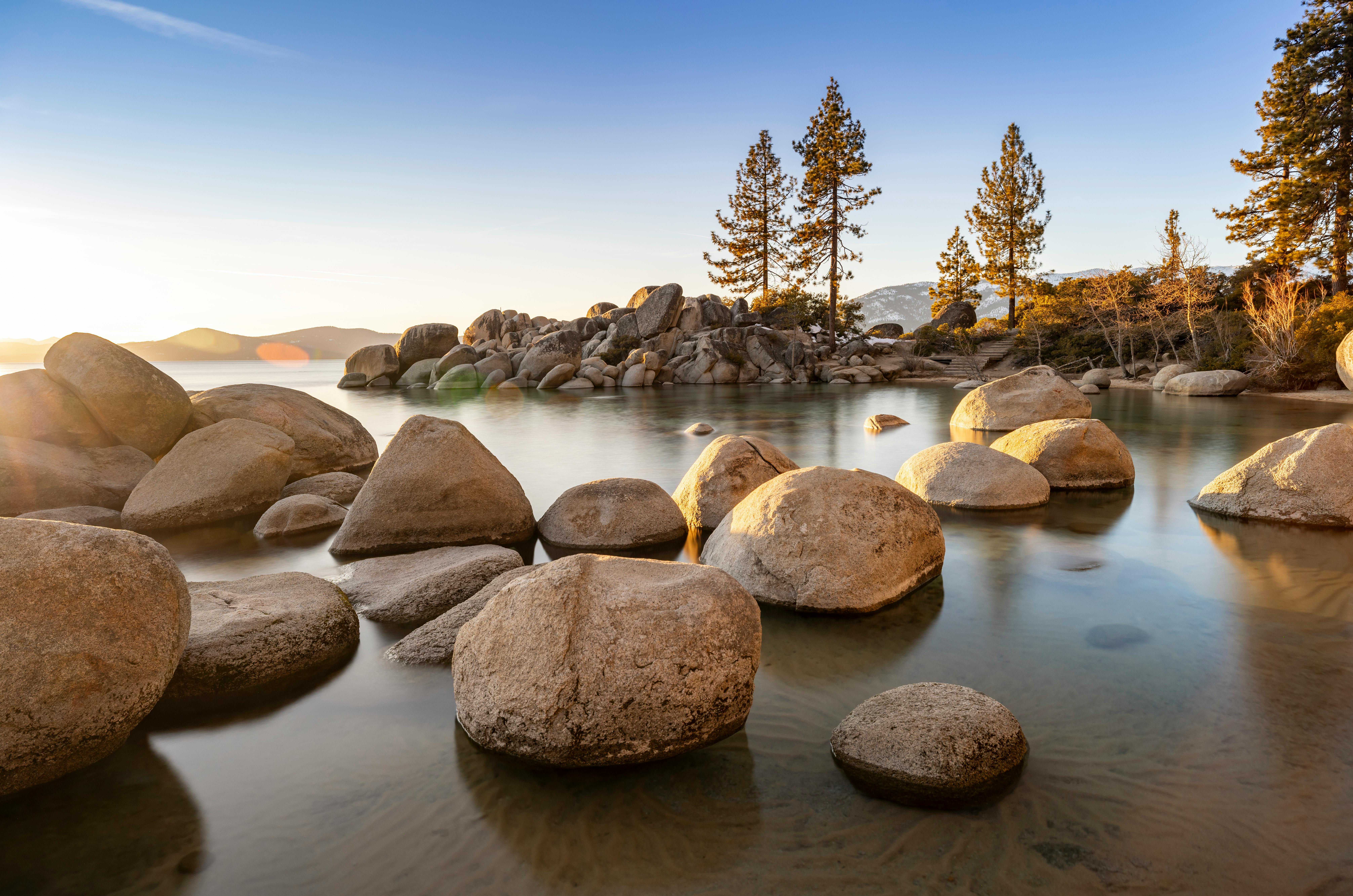 Rocks on Lake Tahoe · Free Stock Photo