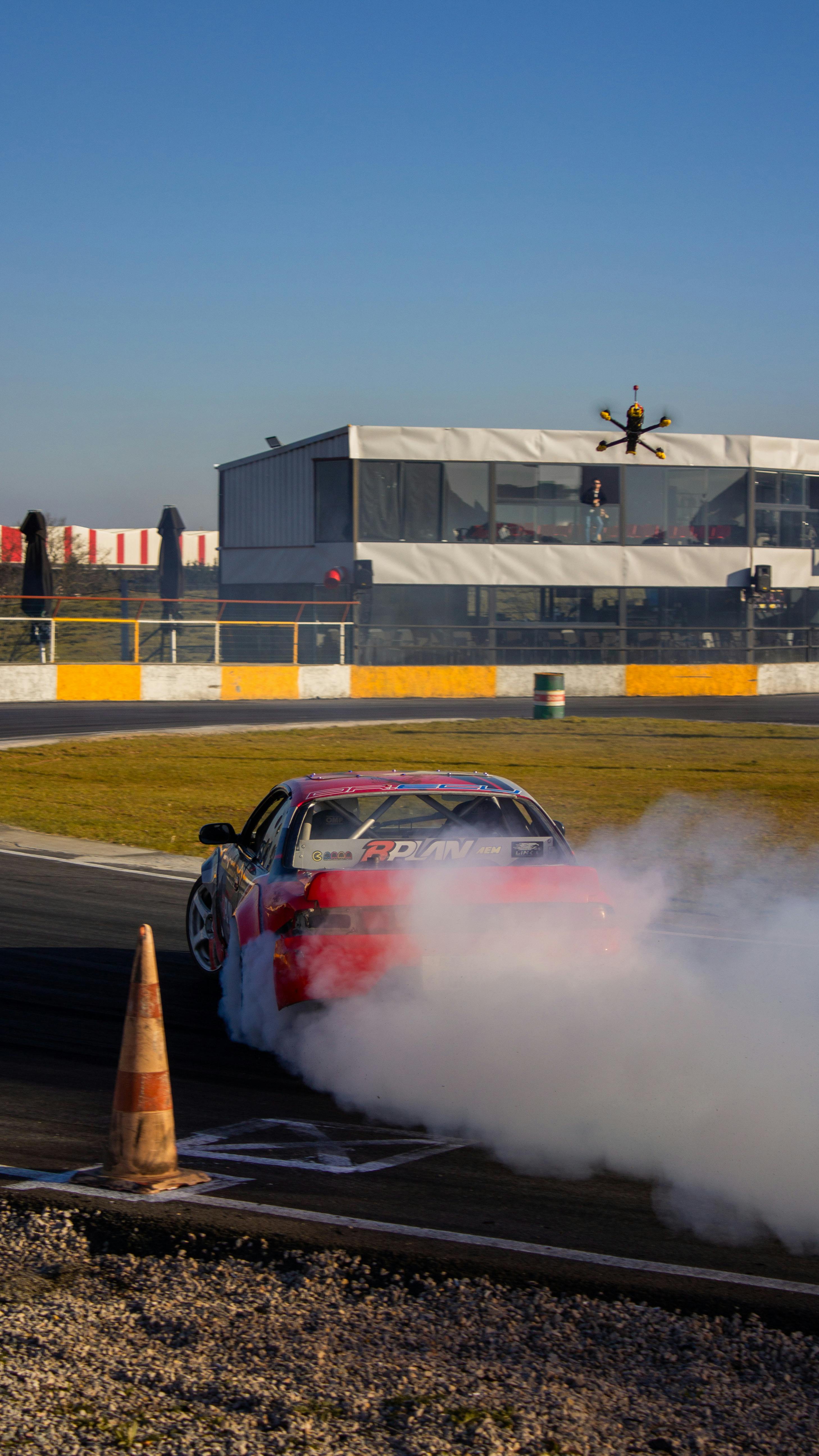 Racing Car in Drifting Competition · Free Stock Photo