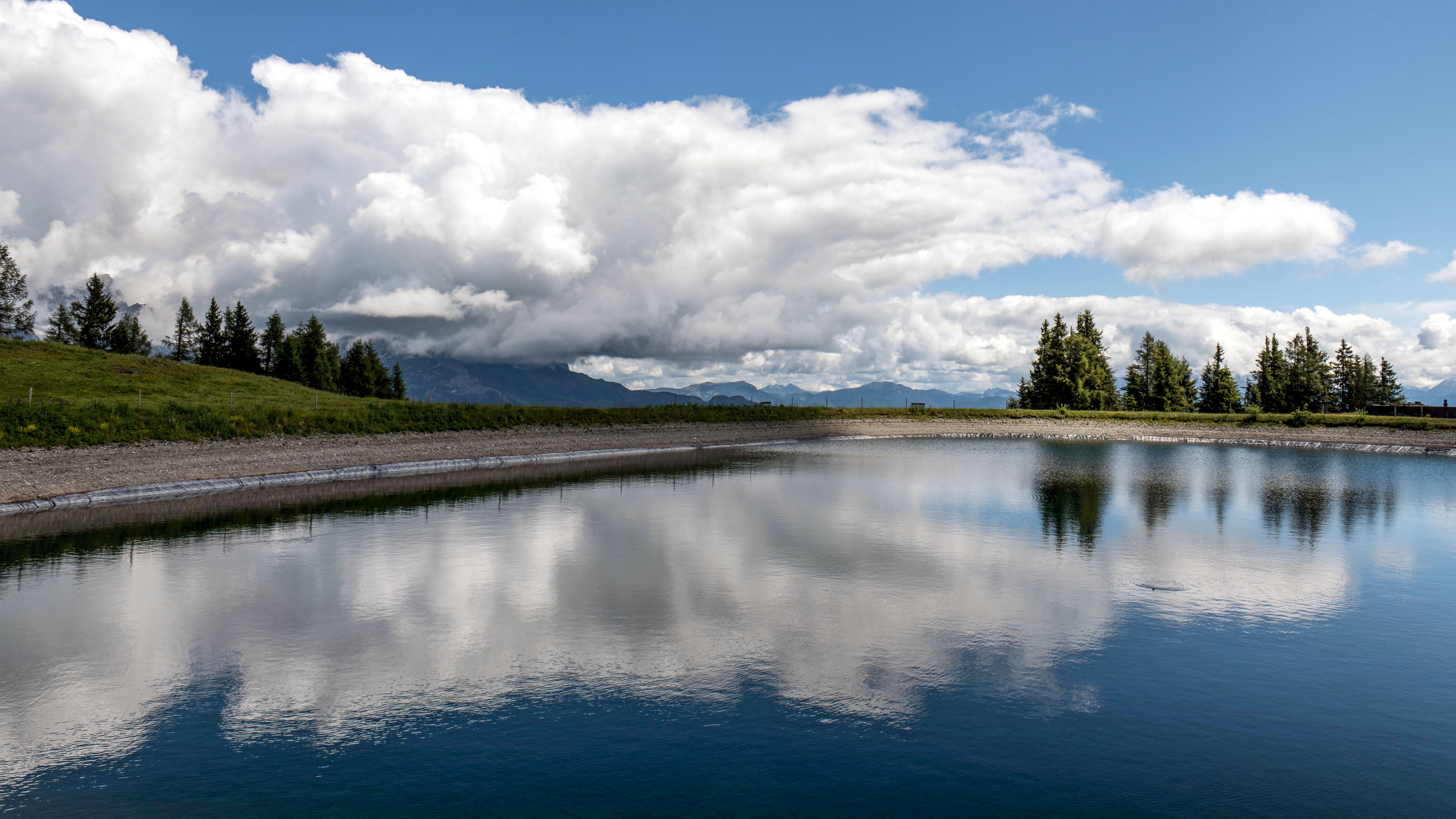 Cloud over Lake in Countryside · Free Stock Photo