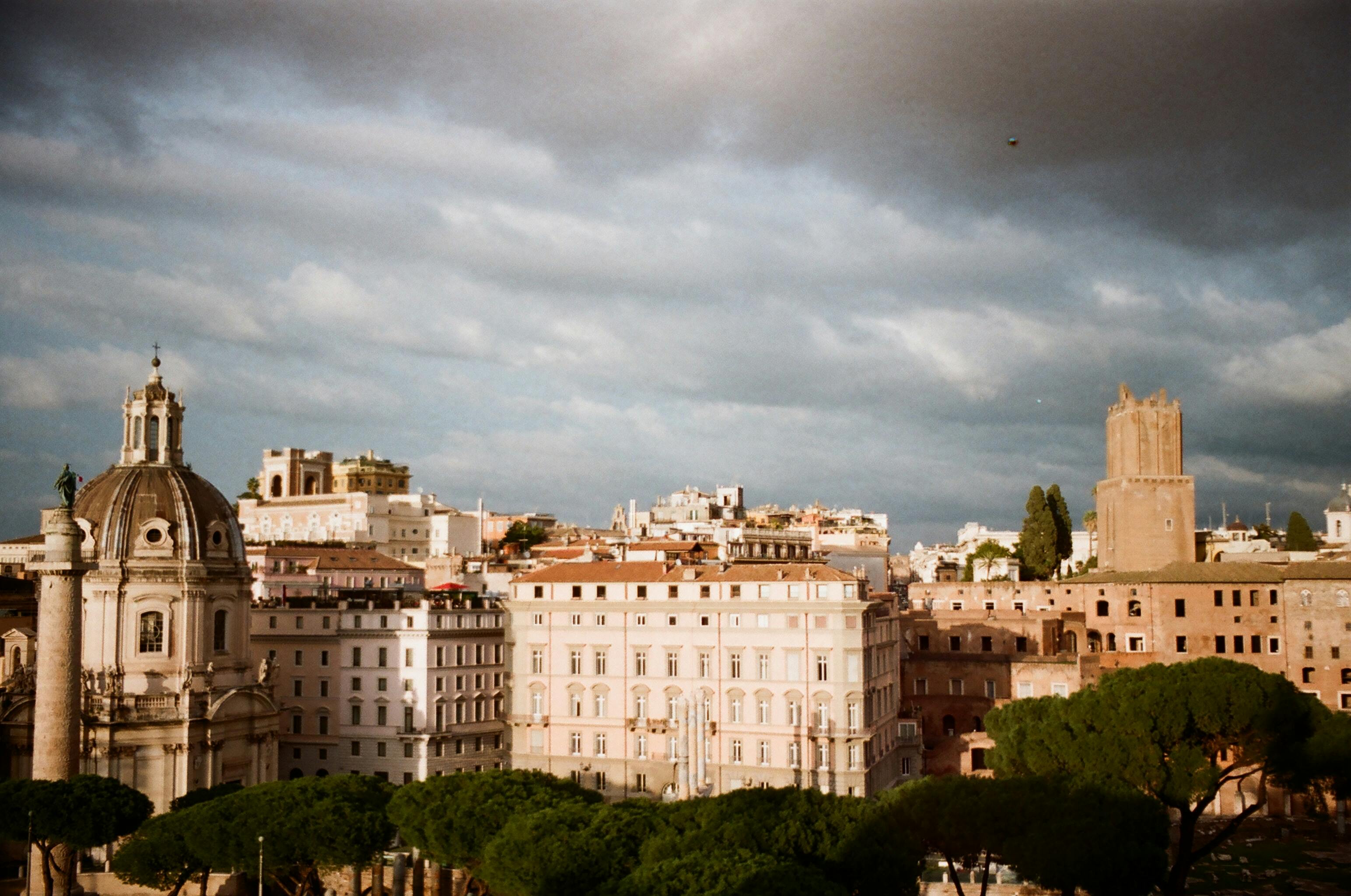 Birds Eye View of Buildings in Rome · Free Stock Photo