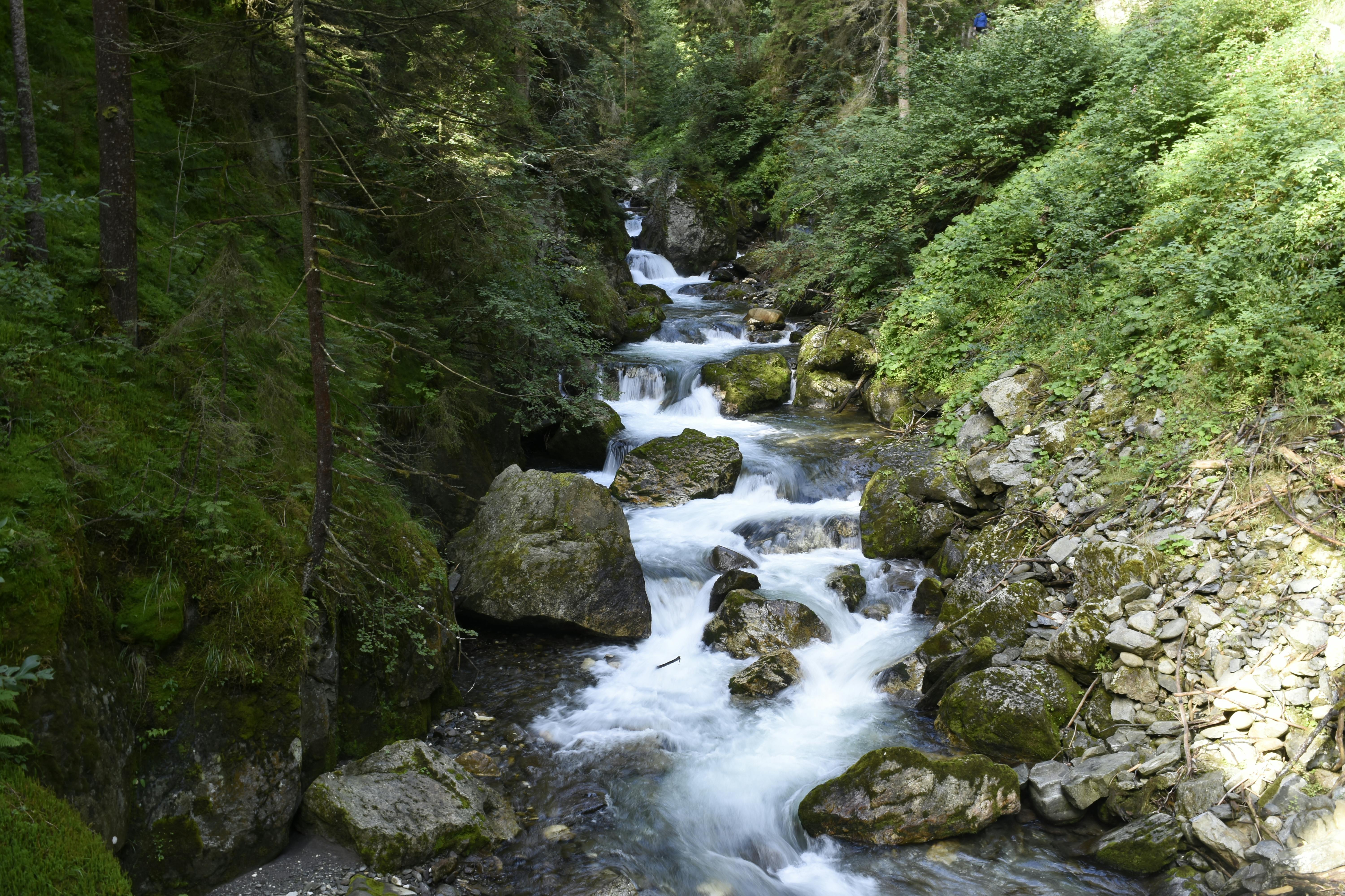 Time-lapse Photography of Flowing Waterfall · Free Stock Photo