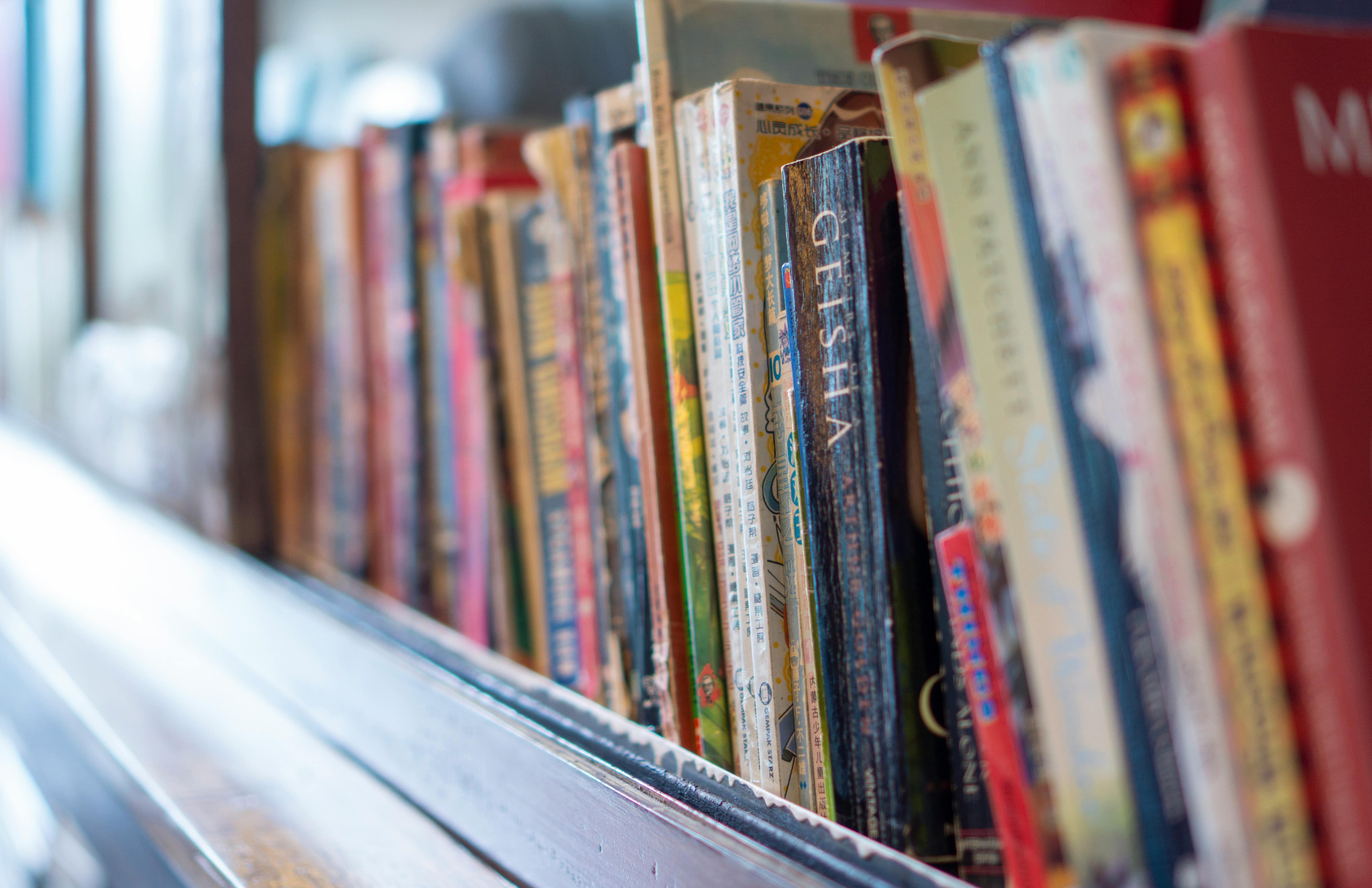 Bookshelf · Free Stock Photo