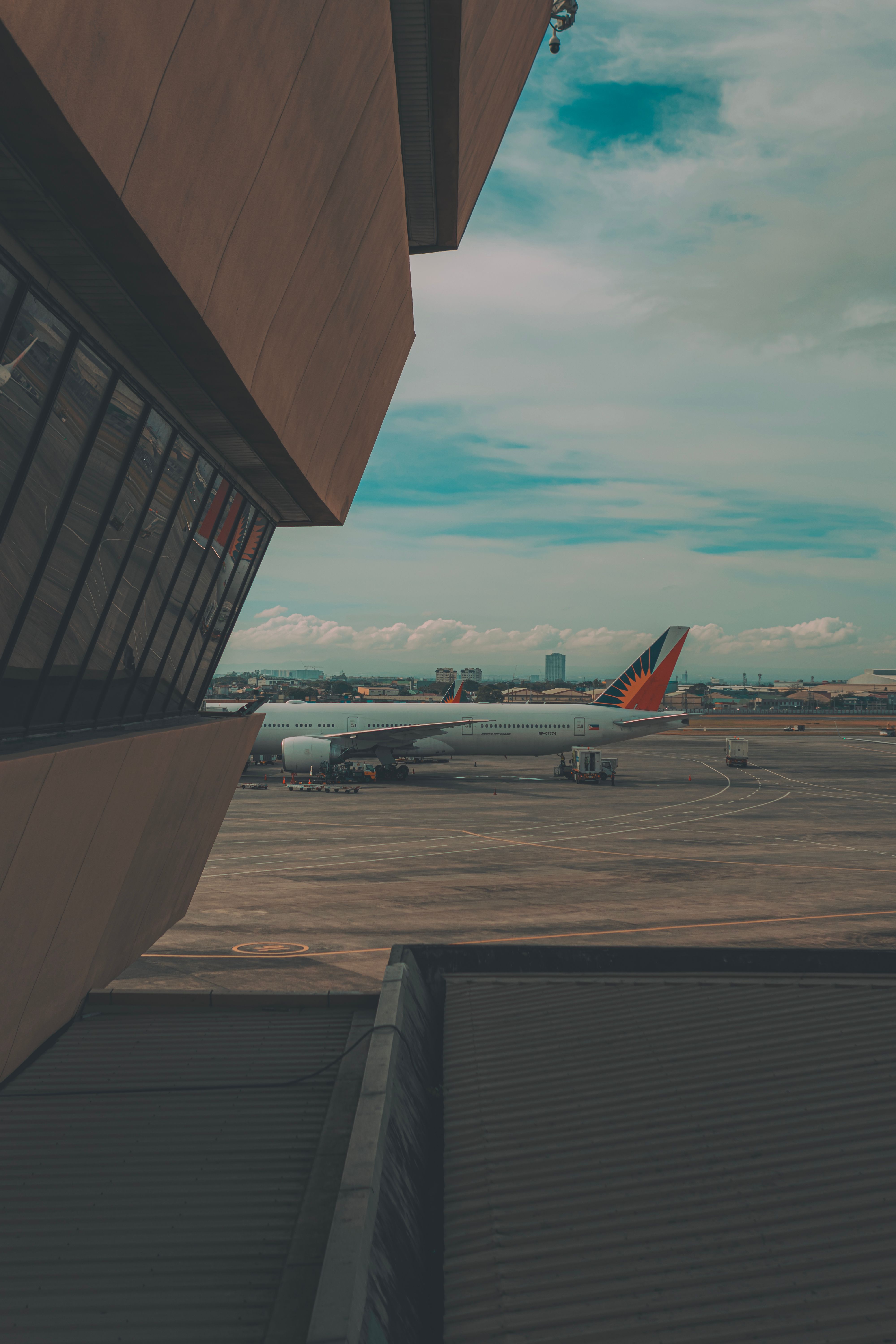 Airplane at Airport · Free Stock Photo