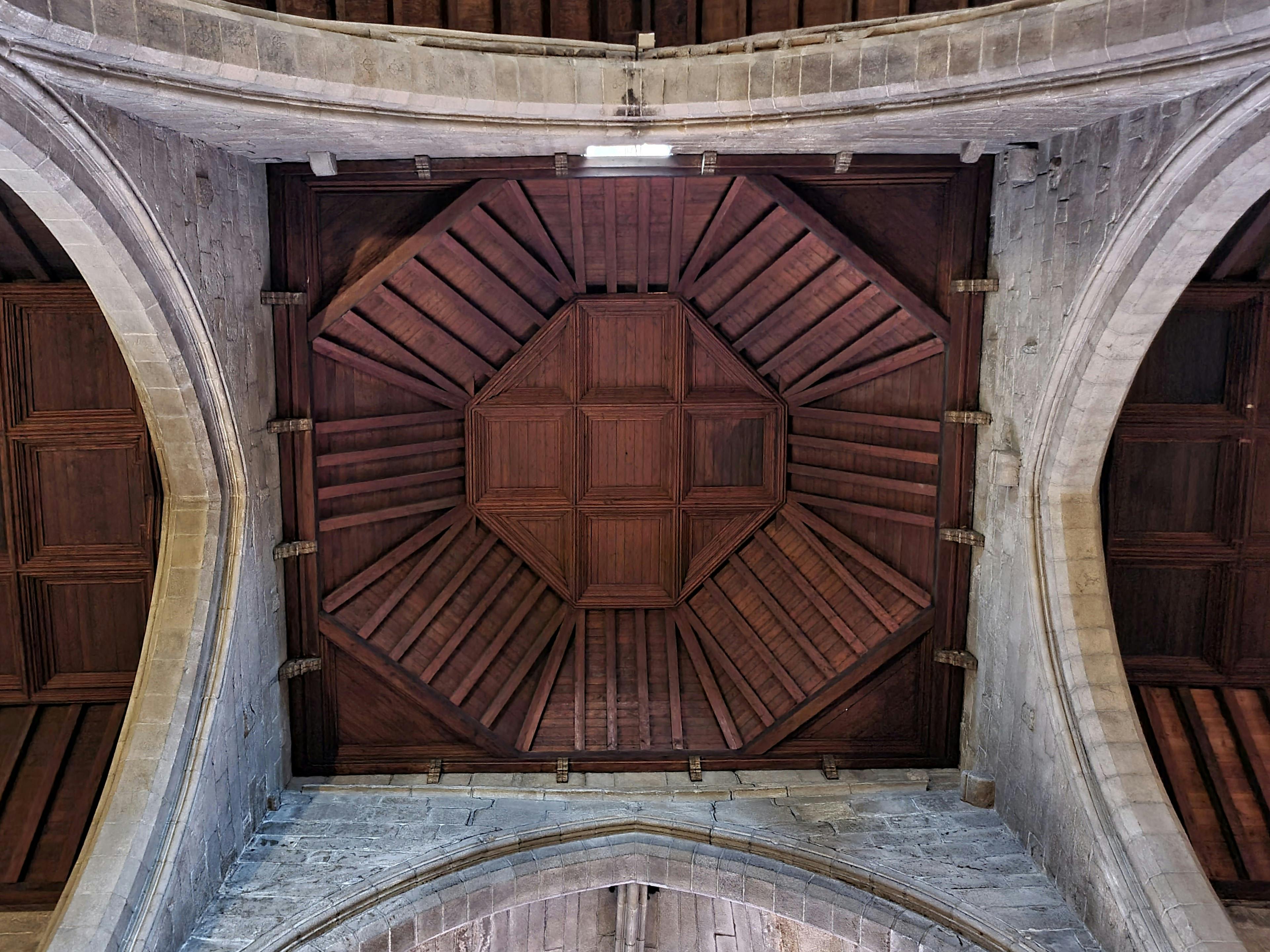 Wooden Ceiling in Medieval Building · Free Stock Photo