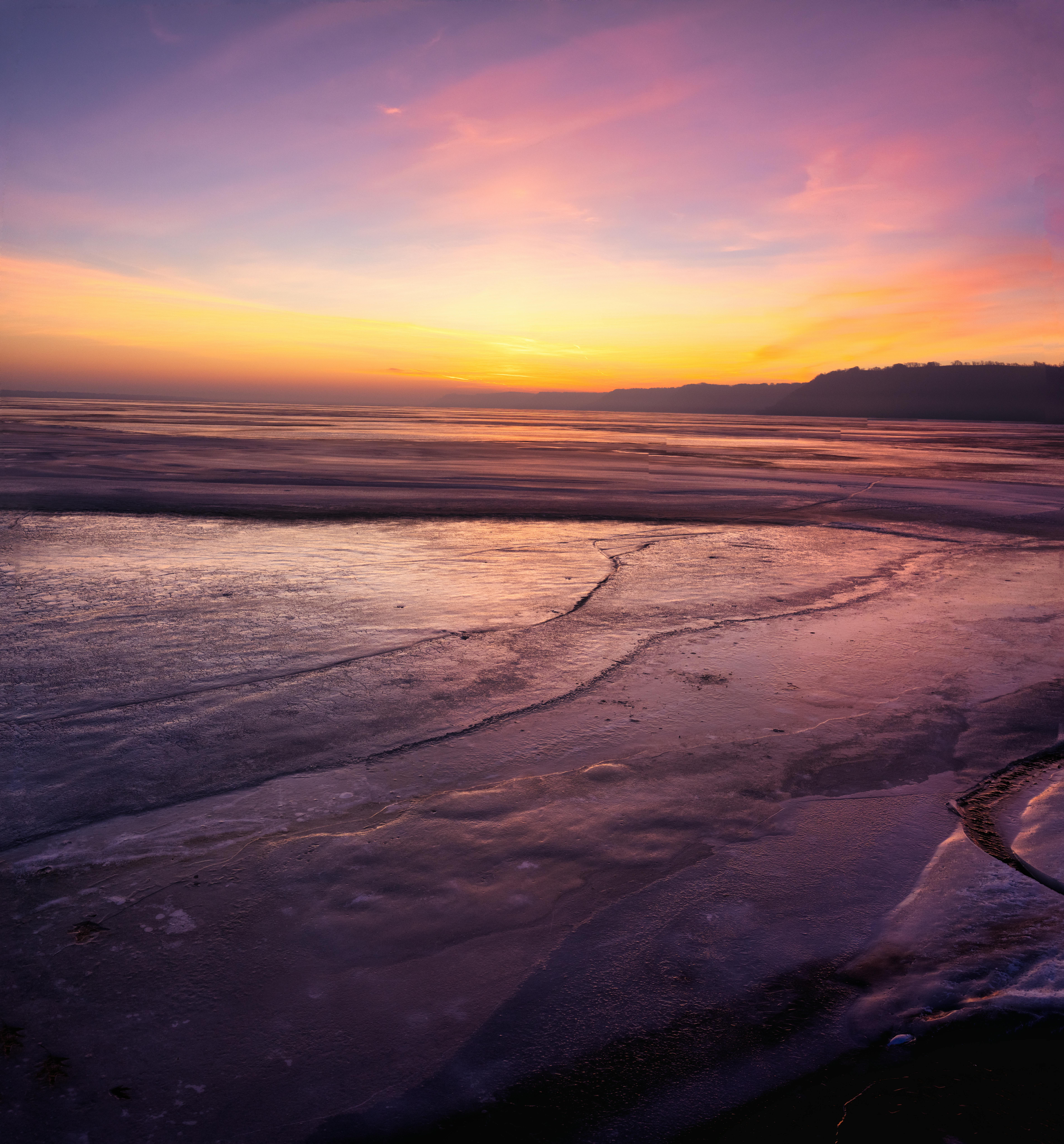 Dark Clouds at Sunset · Free Stock Photo