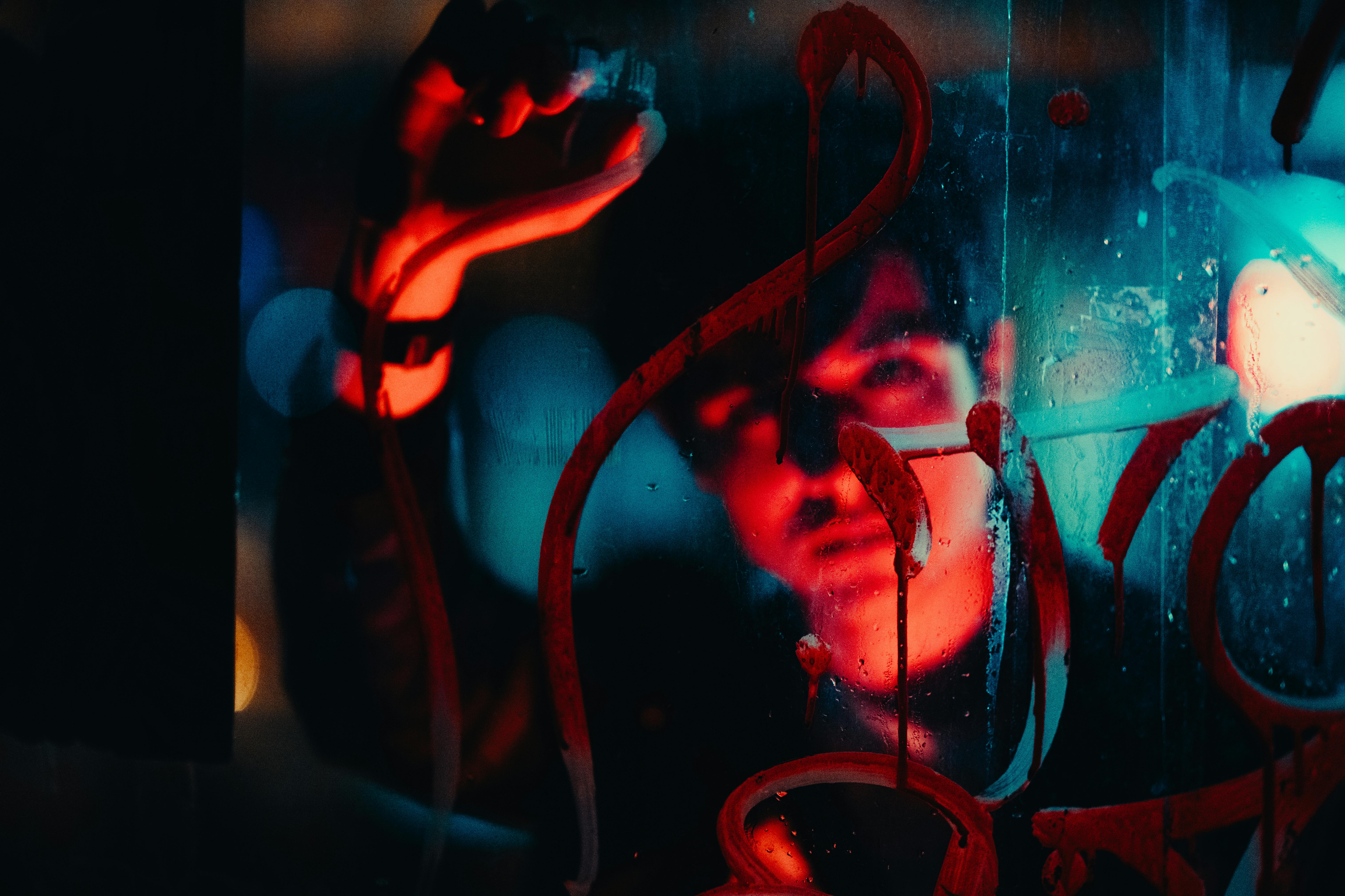 Man Behind Pane · Free Stock Photo