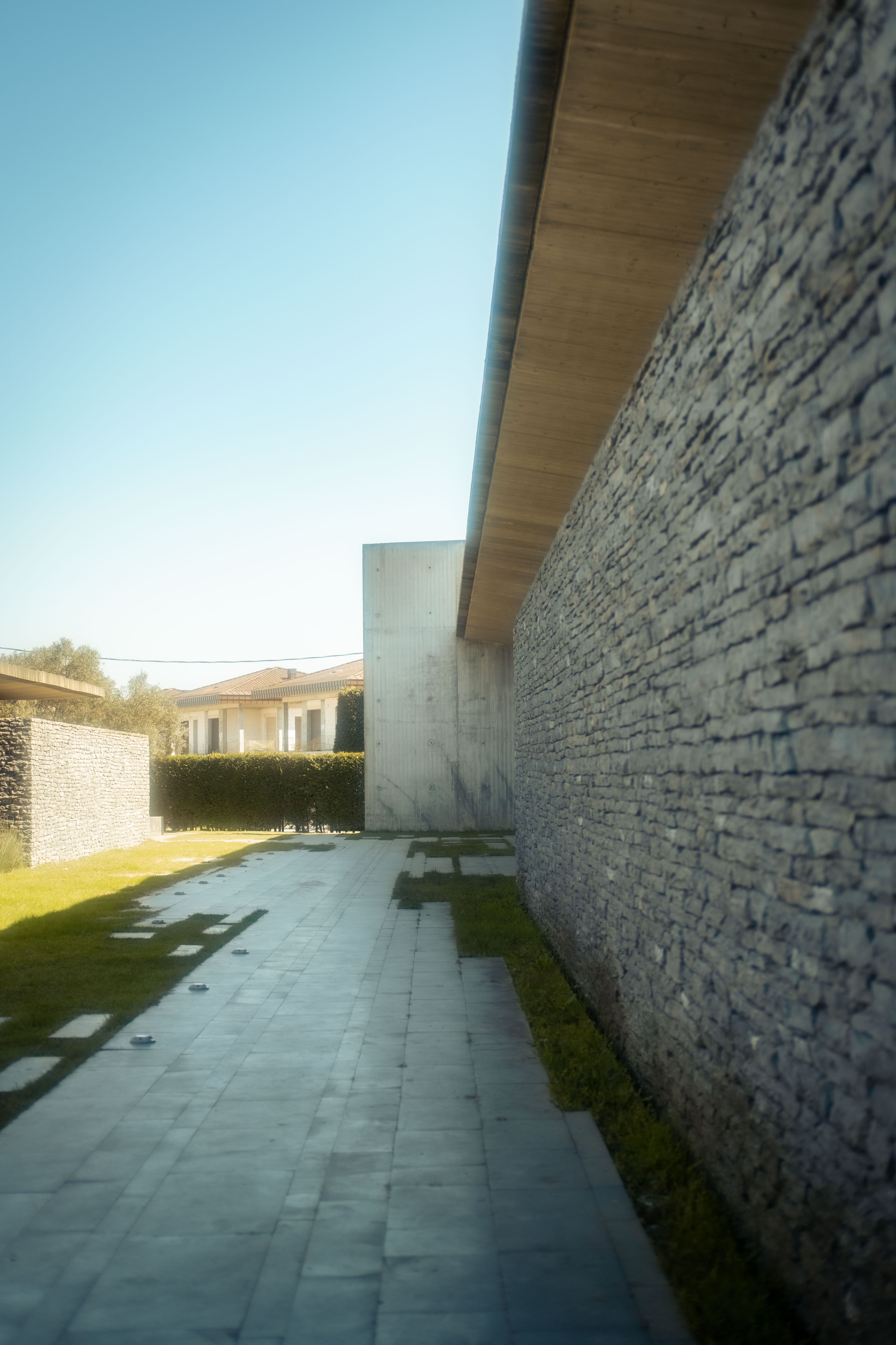 Stone Wall and Pathway of Sancaklar Mosque in Istanbul in Turkey · Free ...