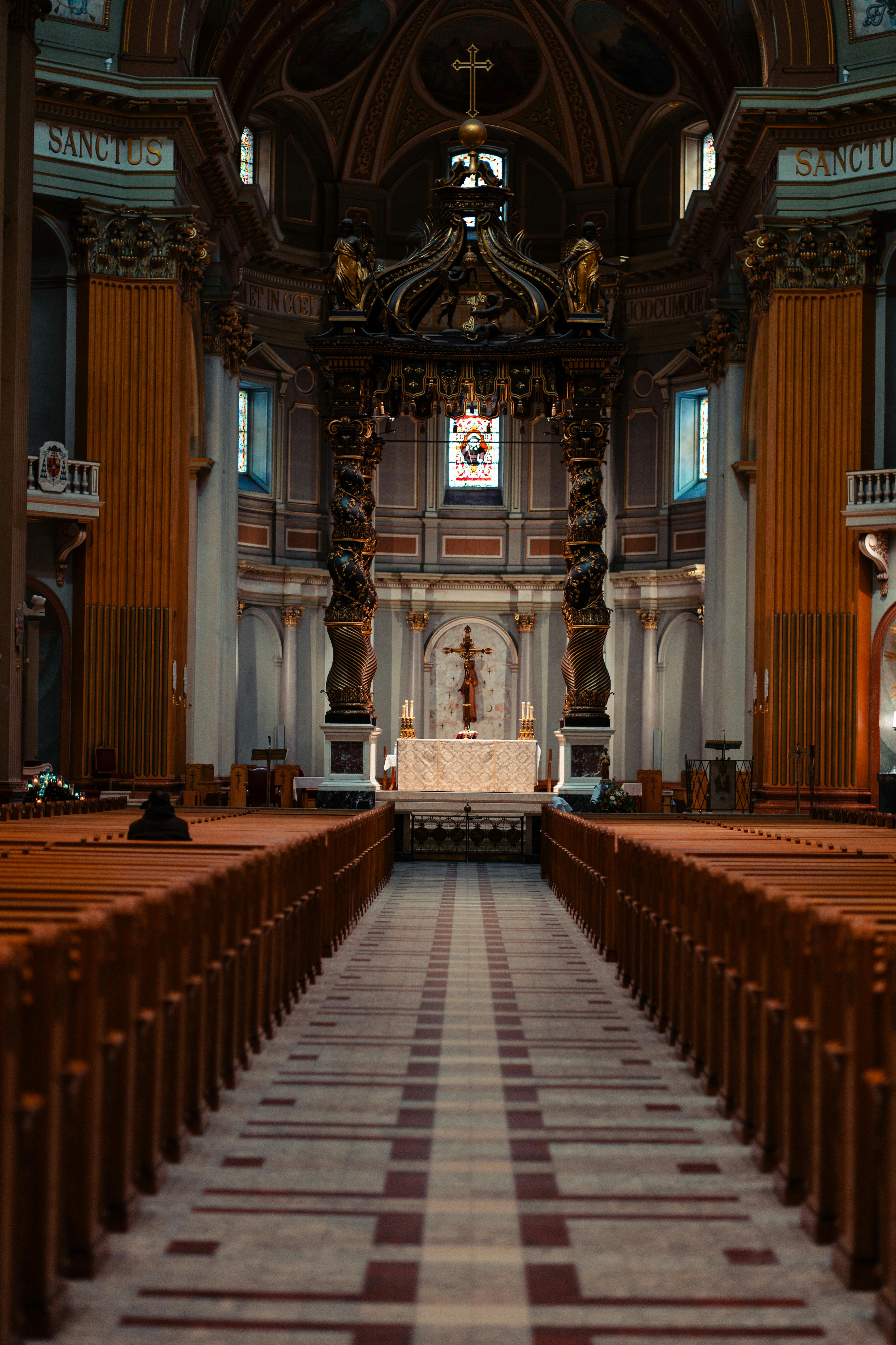 Inside Photography of Church · Free Stock Photo