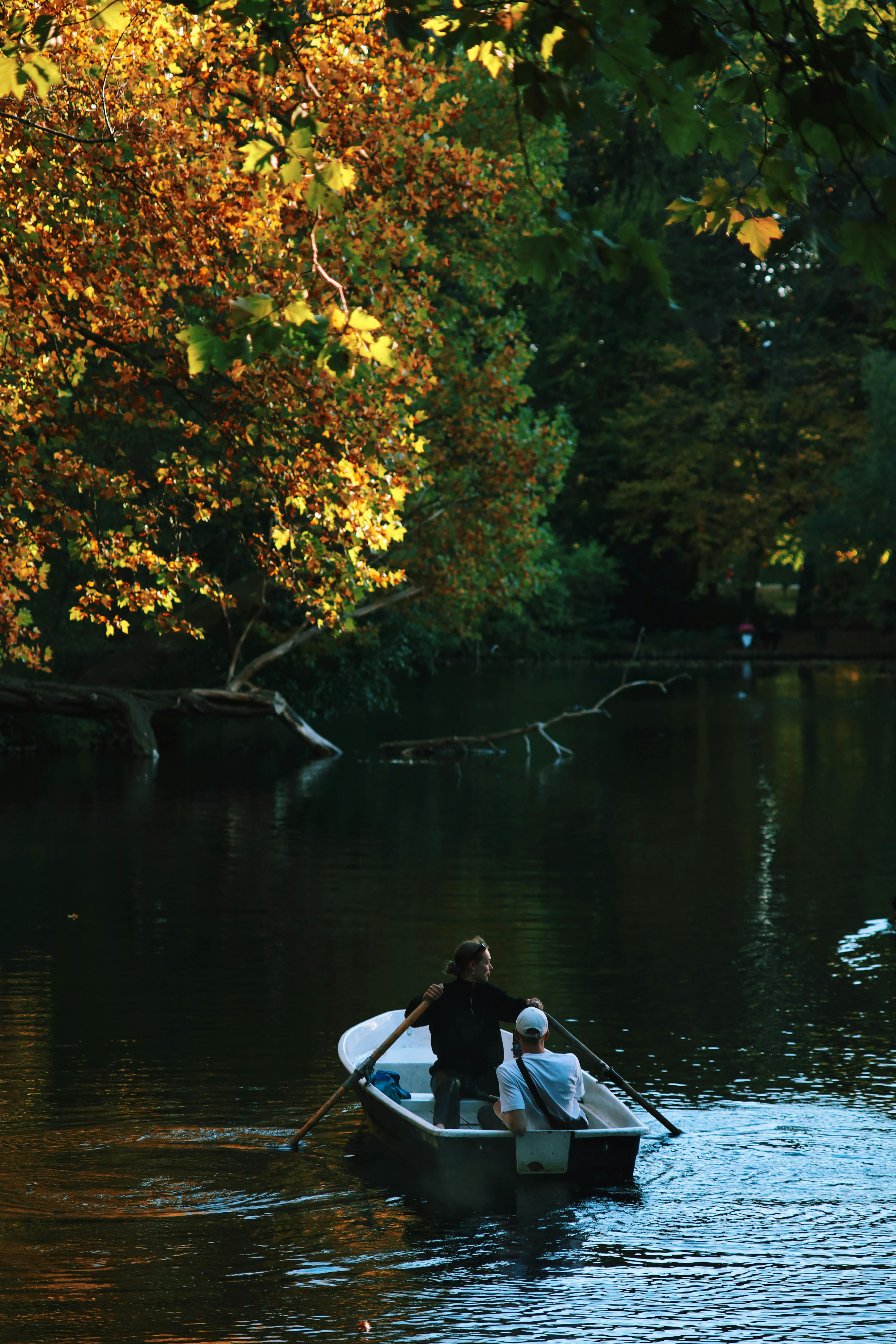 Men in Rowboat · Free Stock Photo