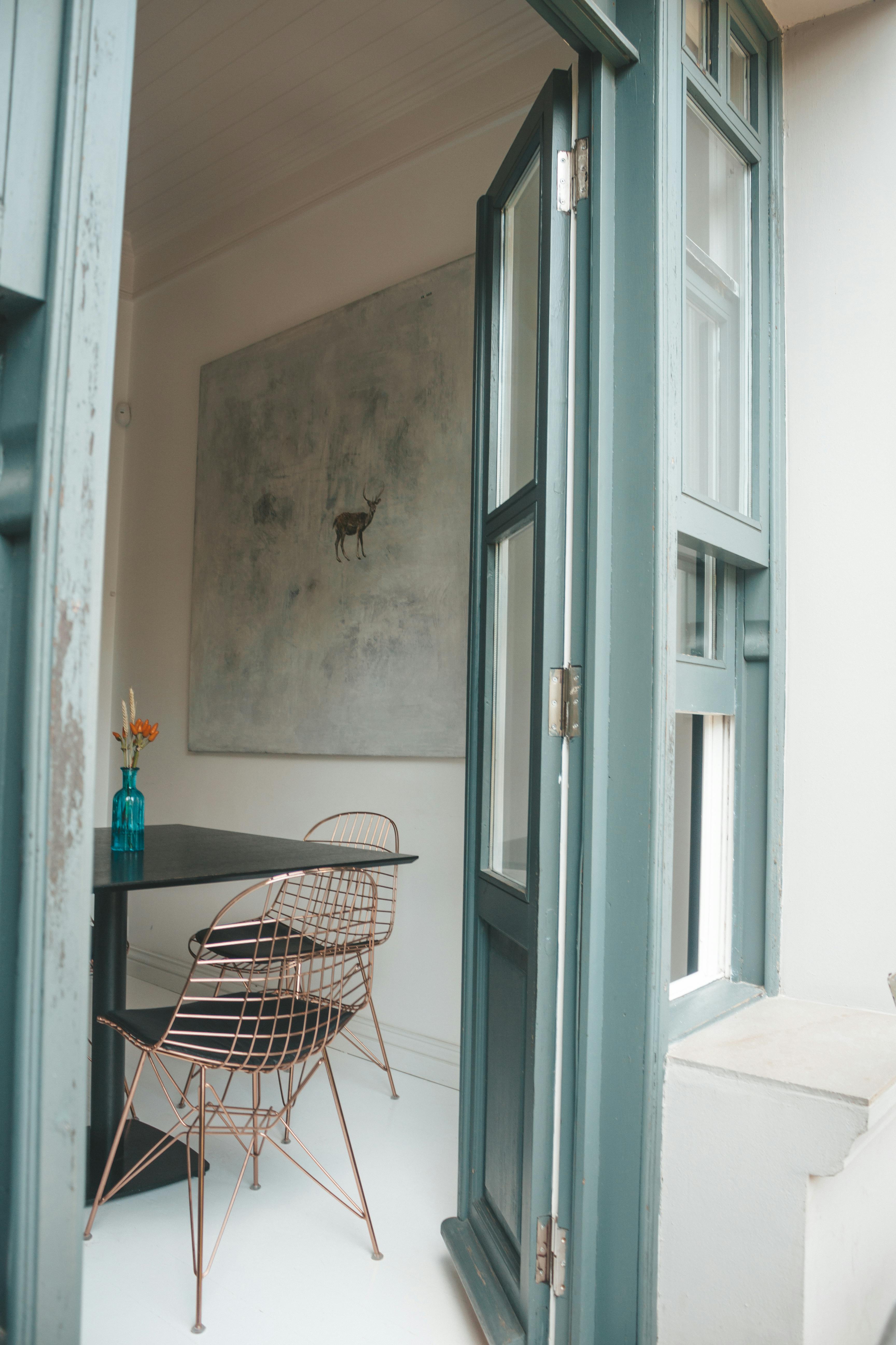 Two Brown Wooden Framed 6-lite Window Panes · Free Stock Photo