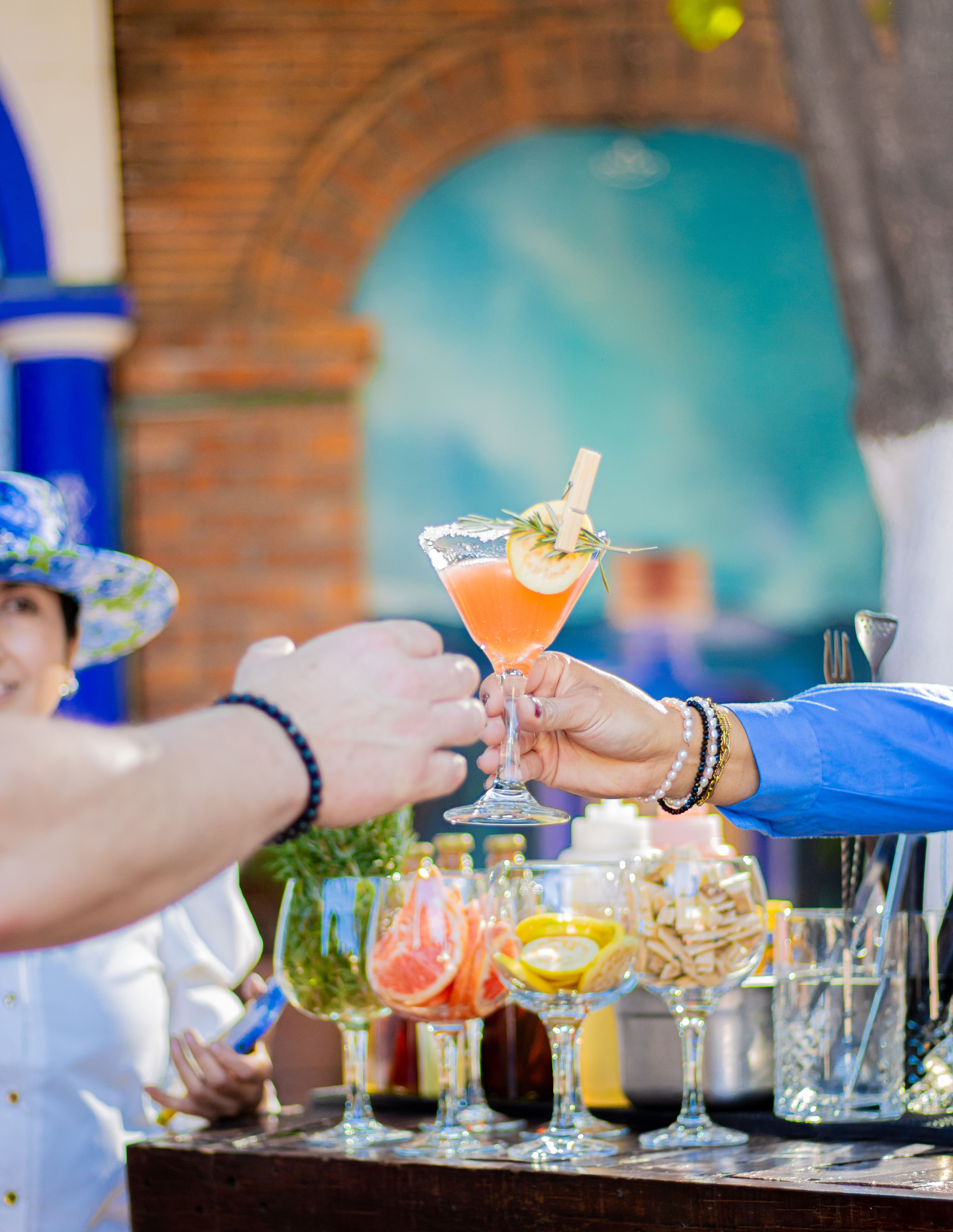 Woman Hands with Glass of Drink · Free Stock Photo