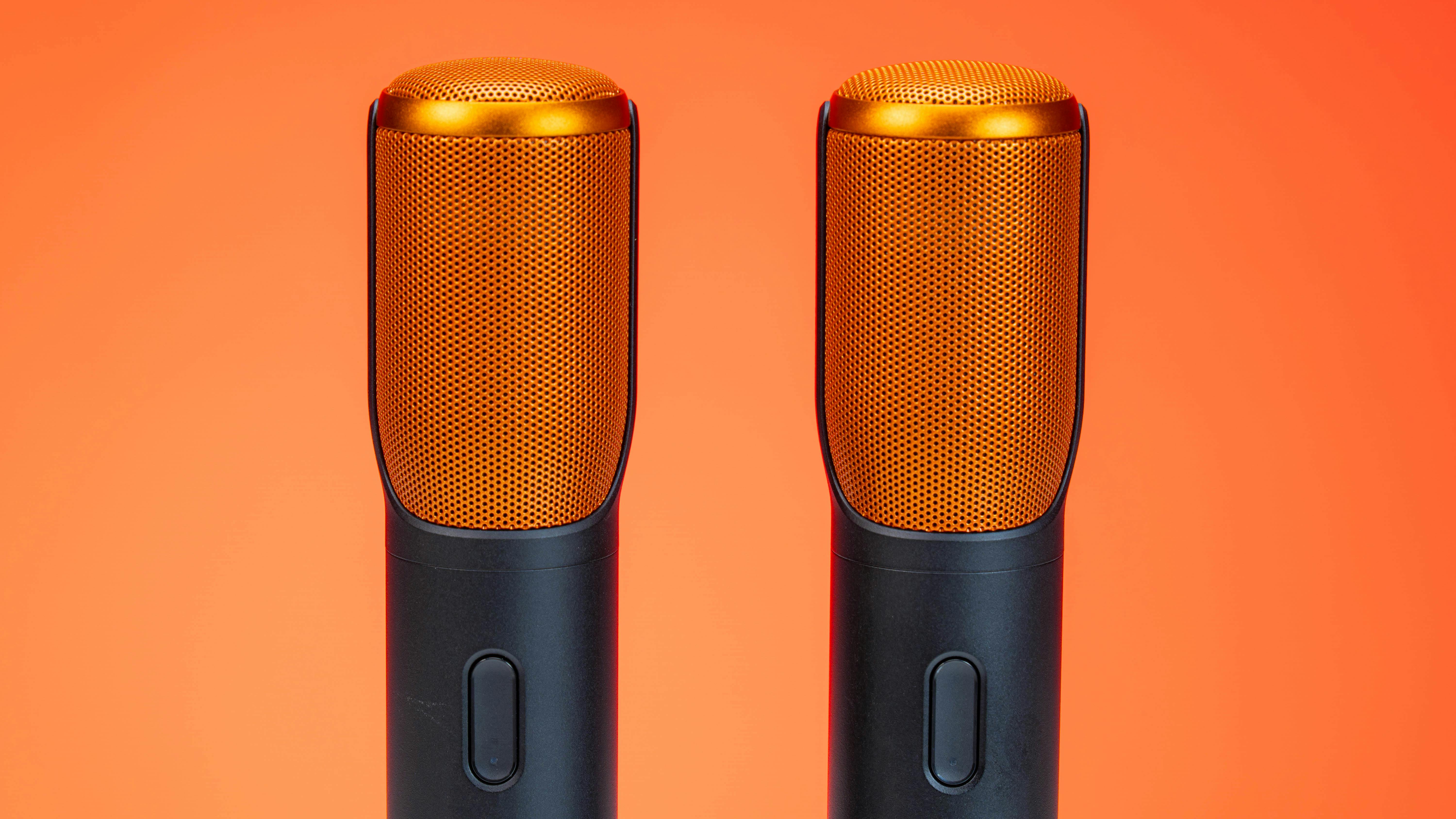 Close-up of Two Wireless Microphones · Free Stock Photo