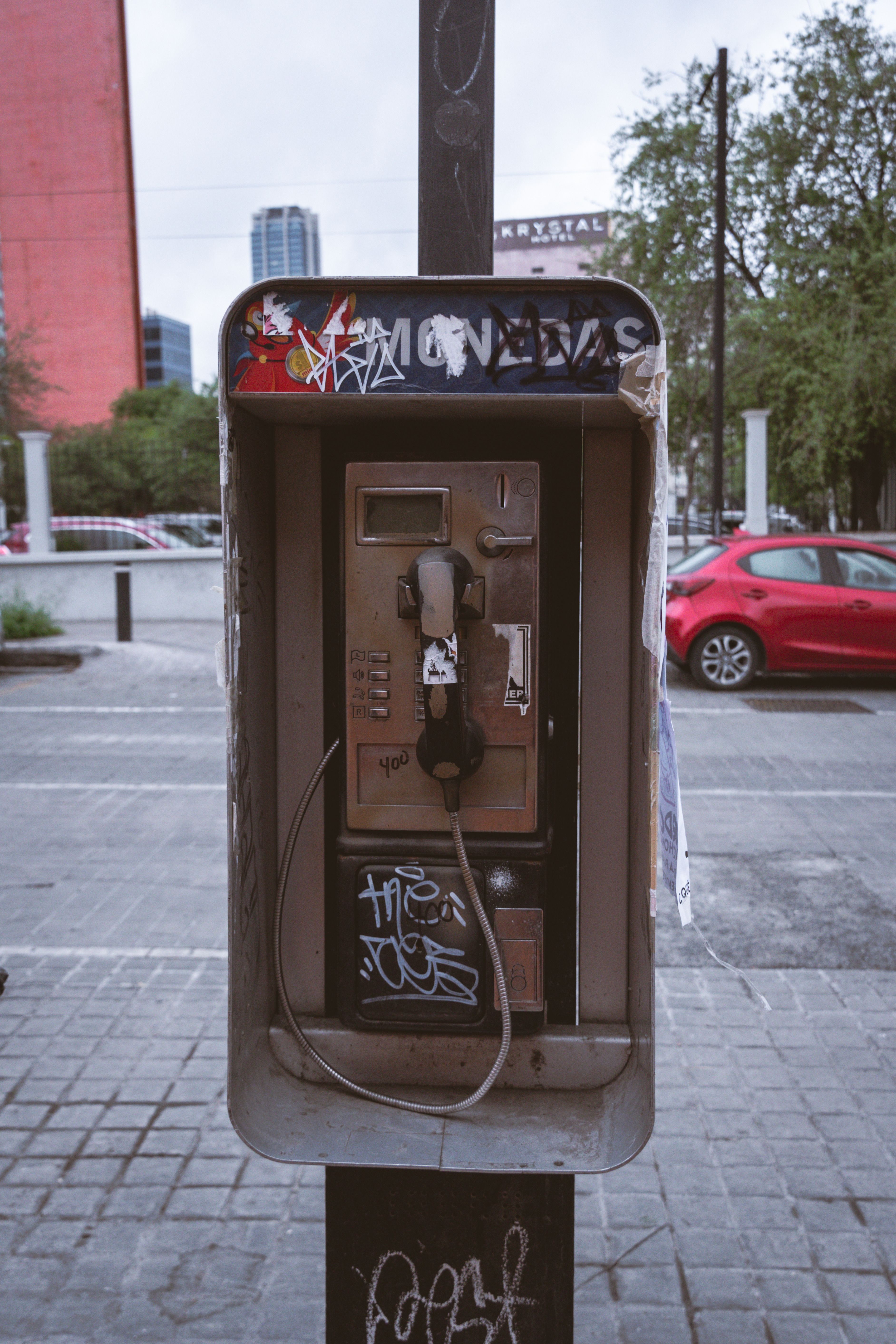 Phone Booth Covered with Graffiti · Free Stock Photo