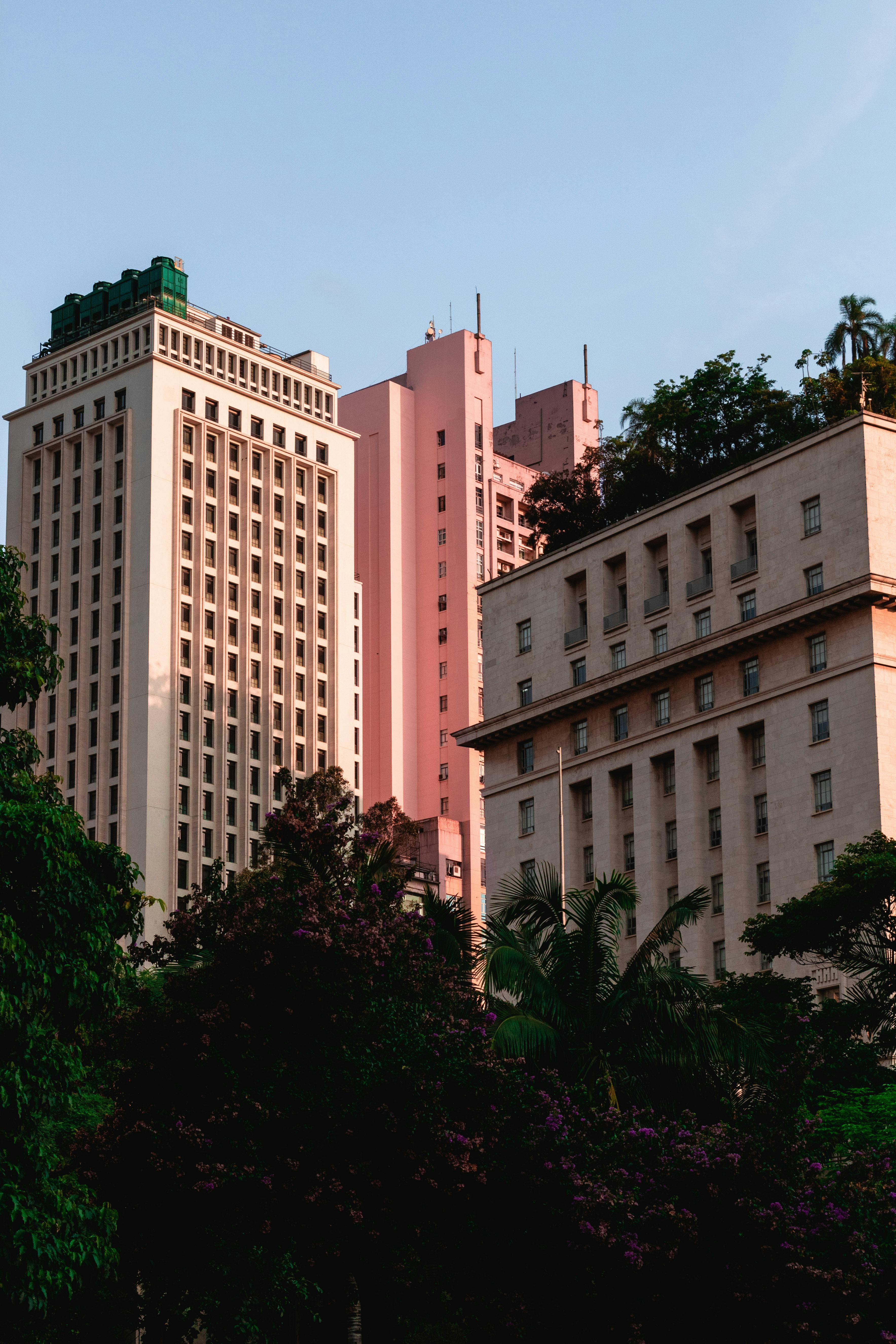 Architectural Photograph of Pink Building · Free Stock Photo