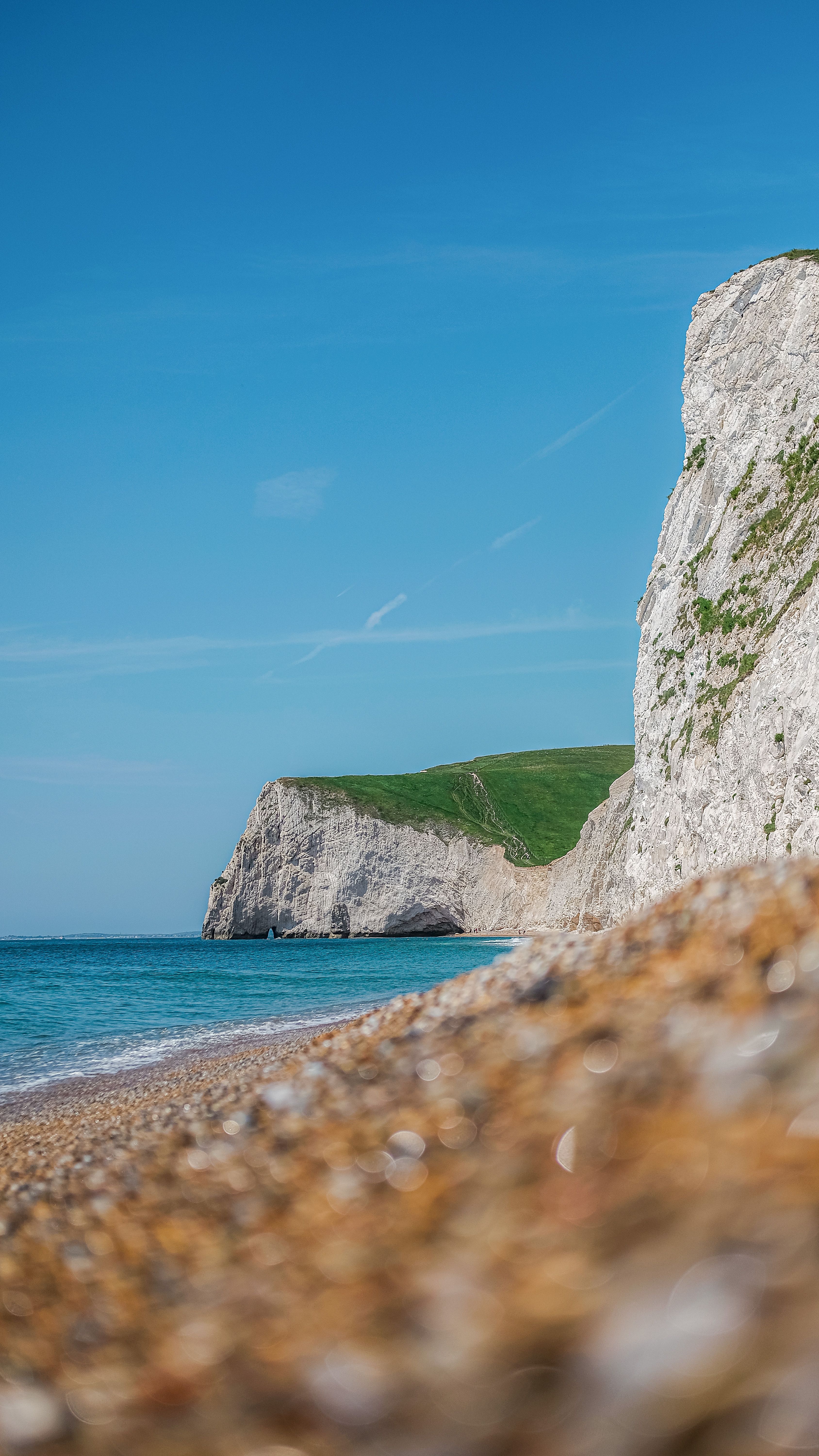 View of the Cliffs on the Coast in in Dorset, England · Free Stock Photo