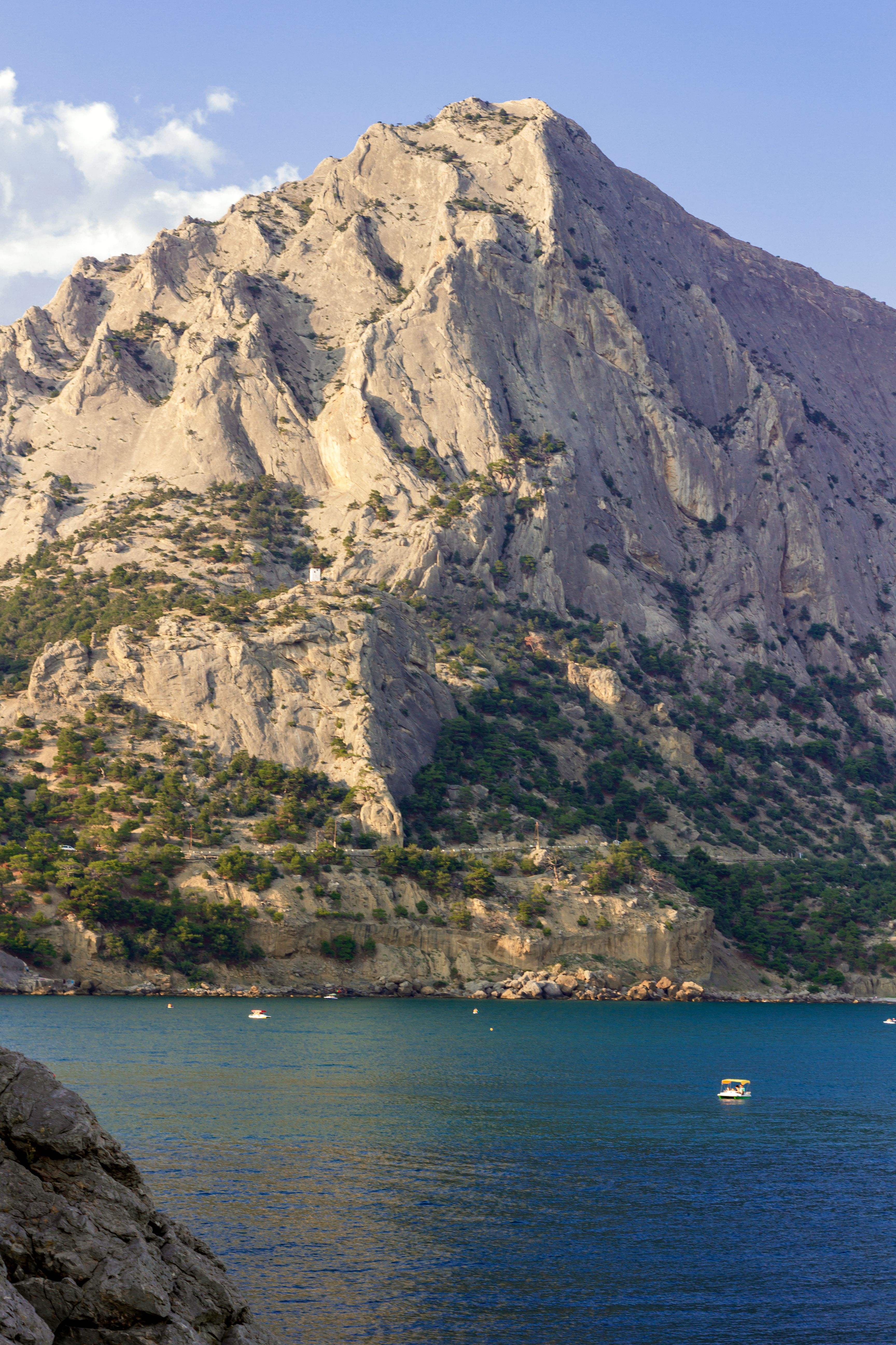 Scenic View of a Mountain and the Black Sea, Crimea · Free Stock Photo