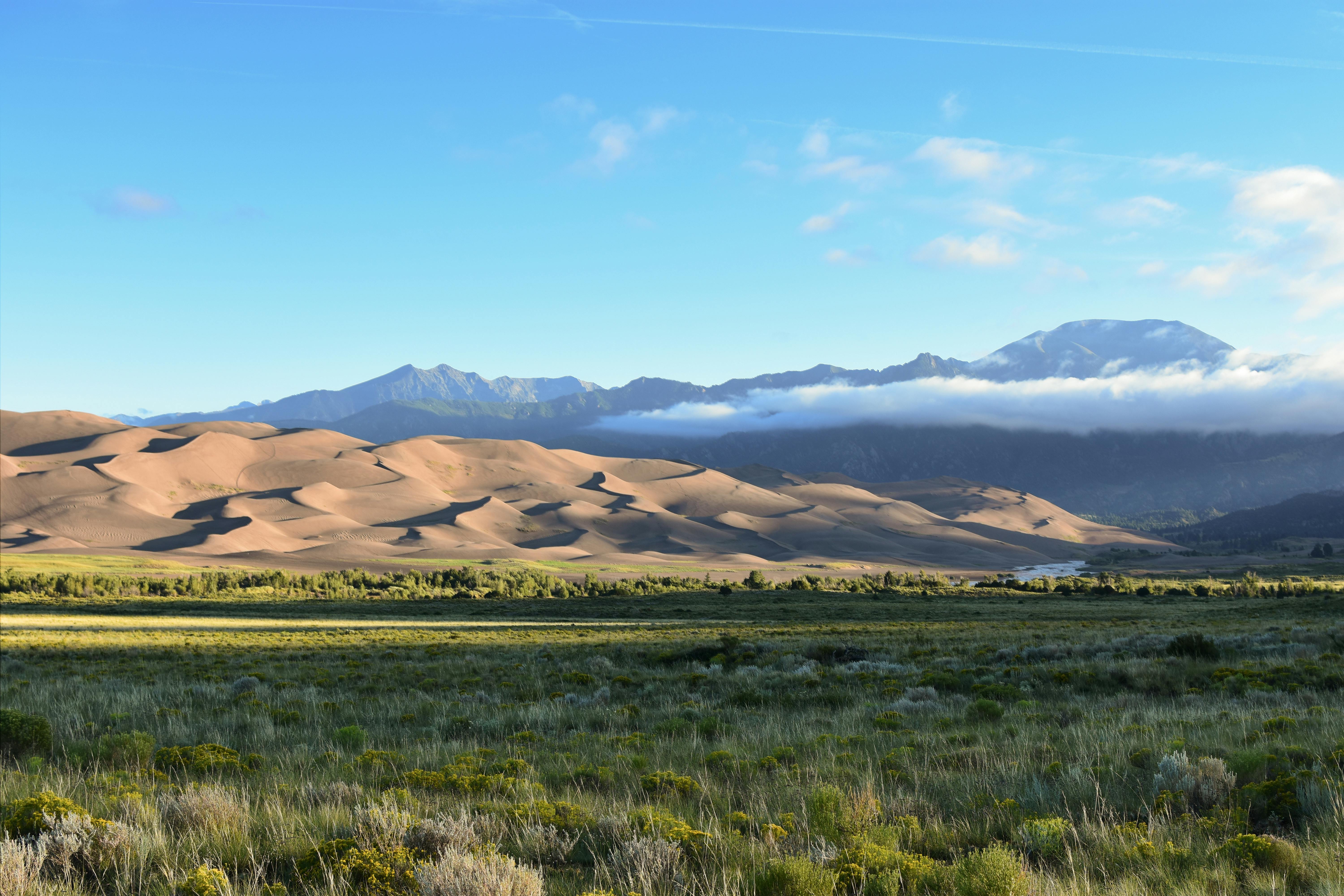 Grassland and Desert Hills in Countryside · Free Stock Photo