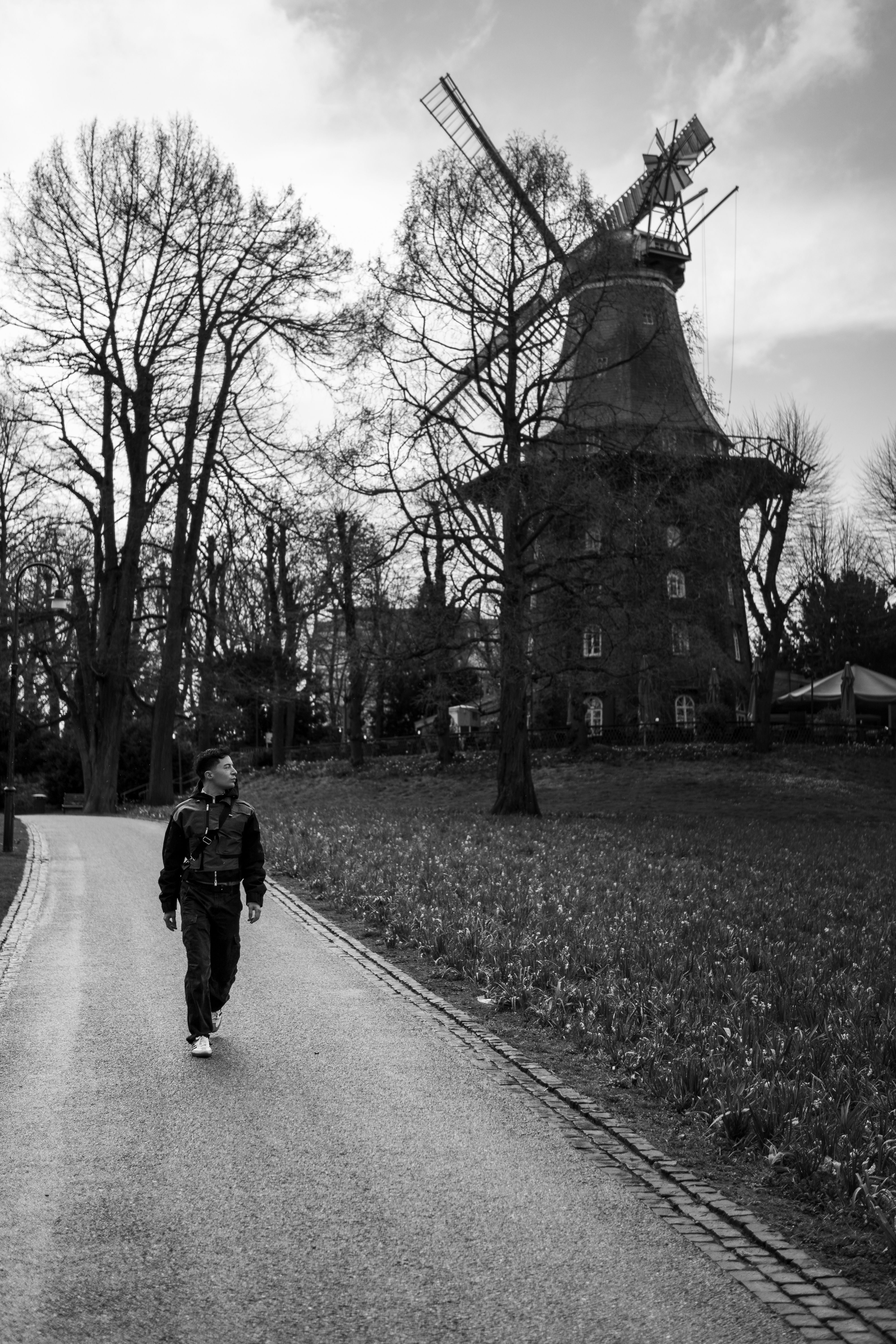 Am Wall Windmill in Bremen · Free Stock Photo