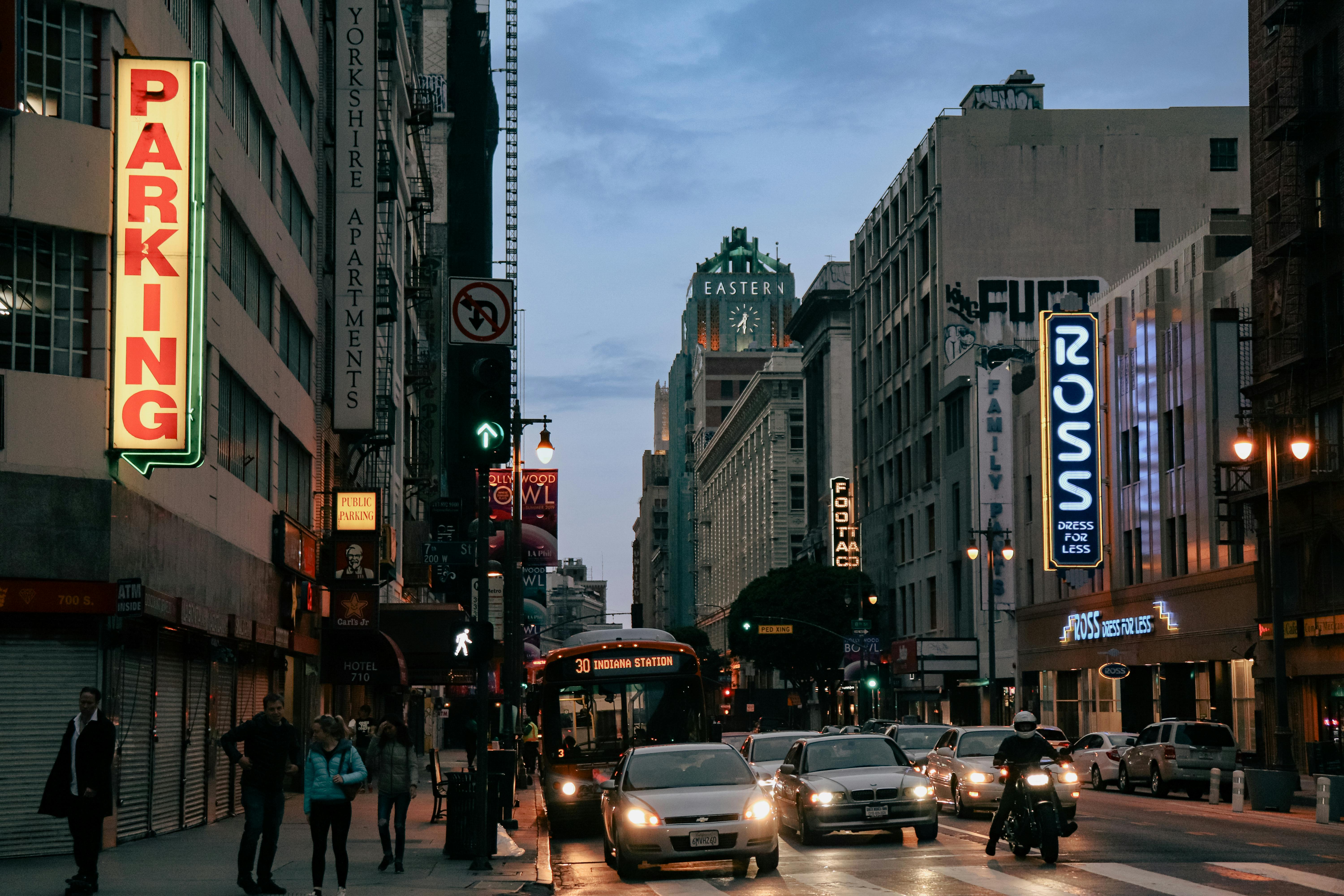 Downtown La Street View