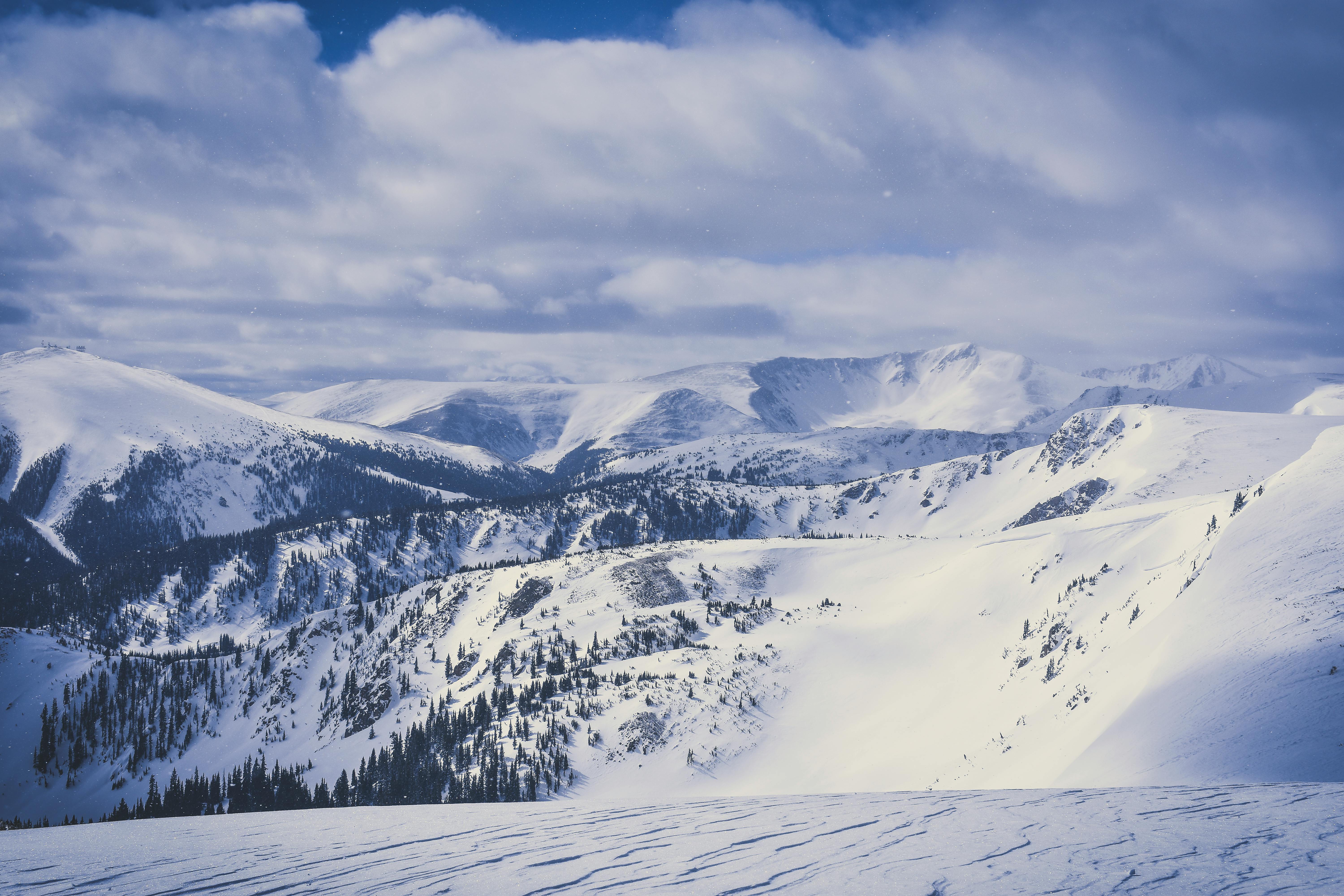 Landscape Photograph of Snow-capped Mountains · Free Stock Photo