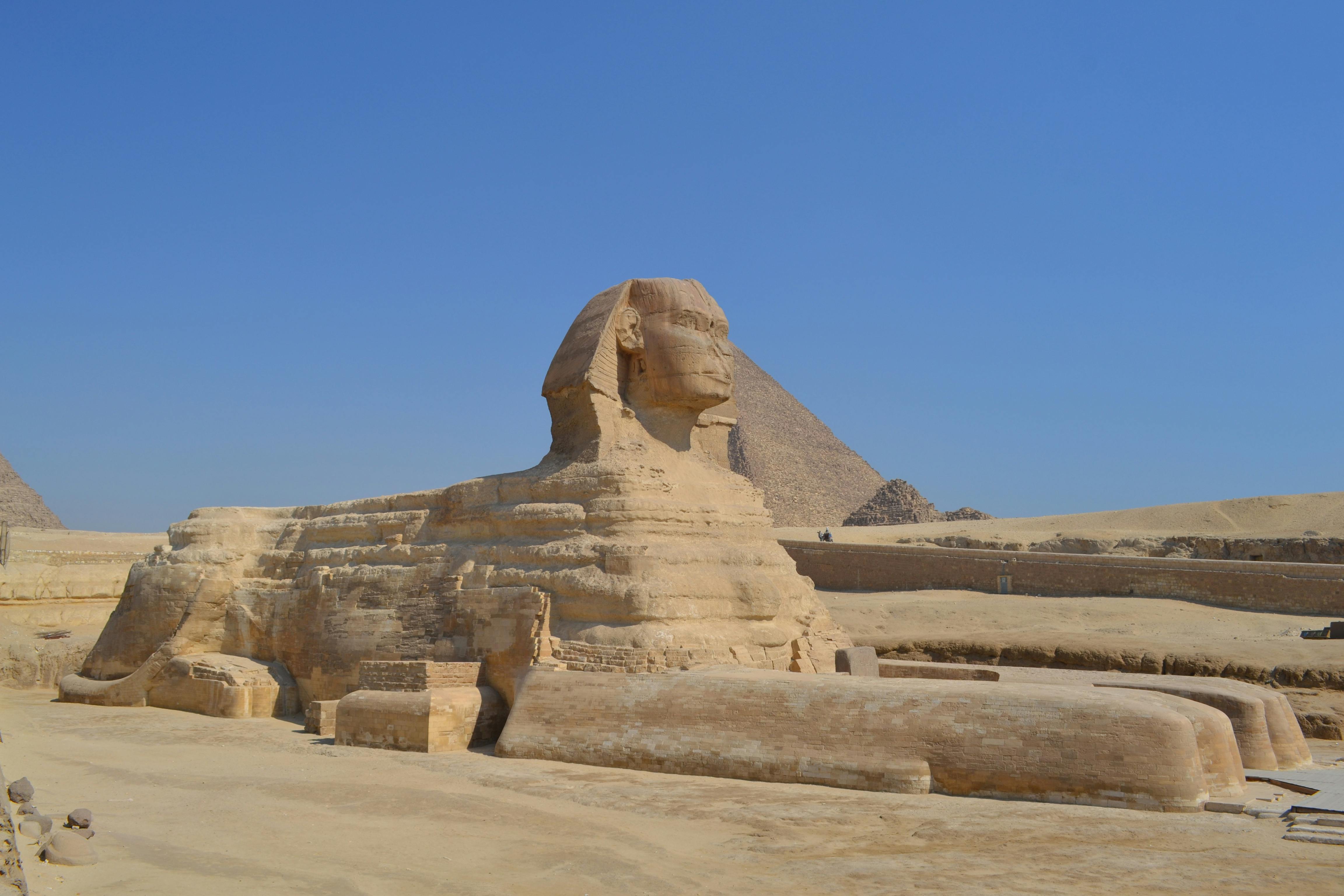 Sphinx on a Desert in Egypt · Free Stock Photo