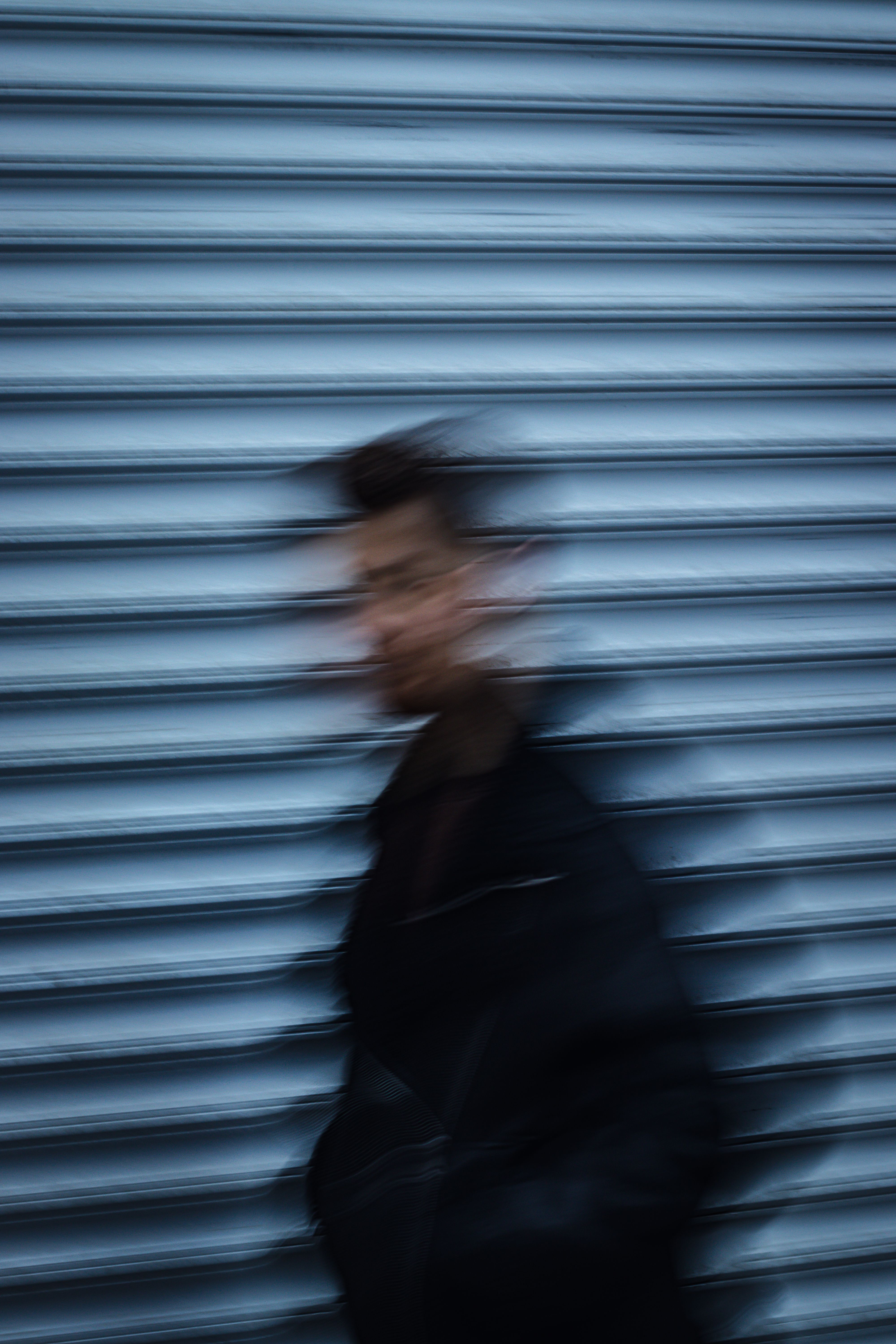 Man on a Street in Blur · Free Stock Photo