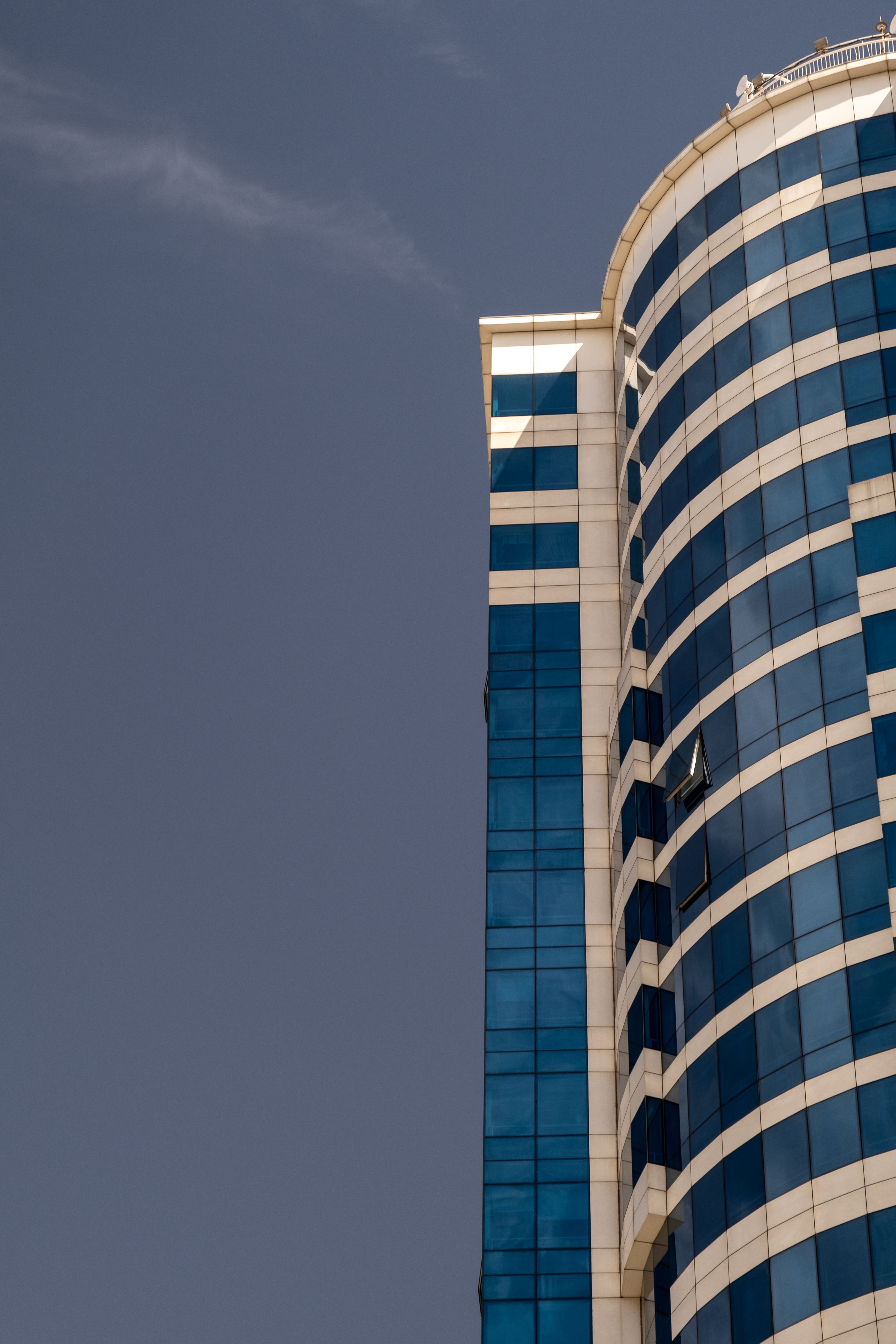 Azure Crest Tower · Free Stock Photo