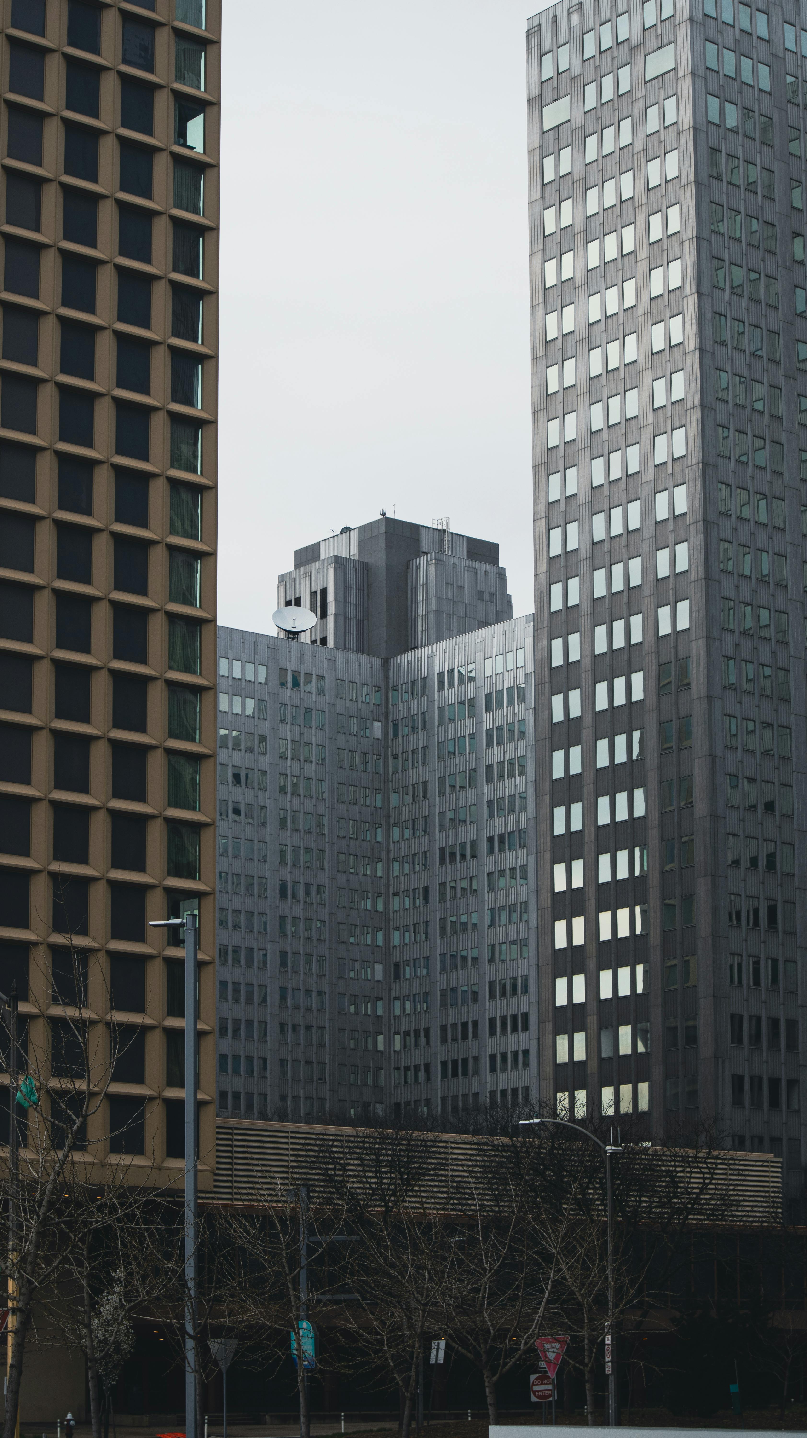 Three Gateway Center in Downtown of Pittsburgh · Free Stock Photo