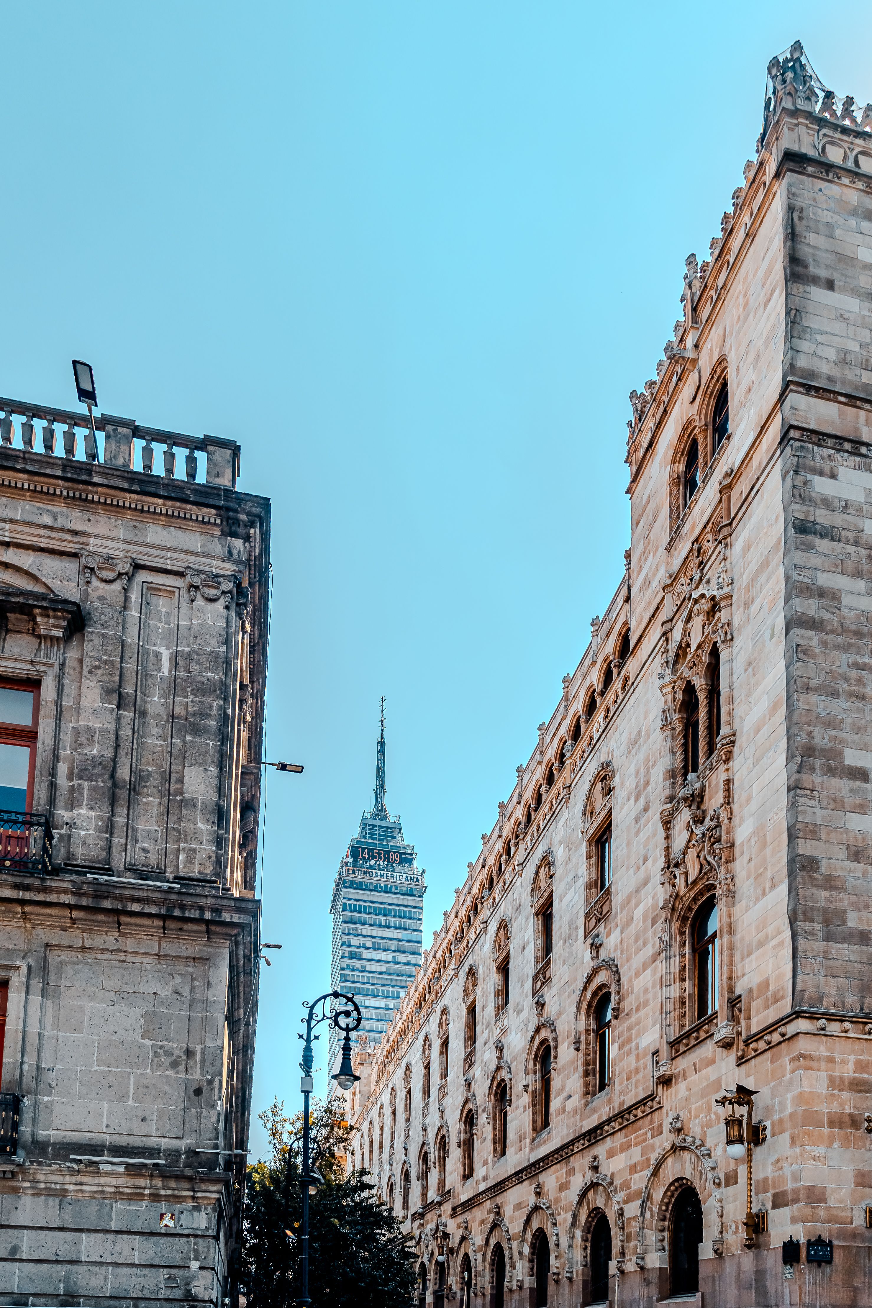 Latin American Tower and Postal Palace of Mexico City · Free Stock Photo