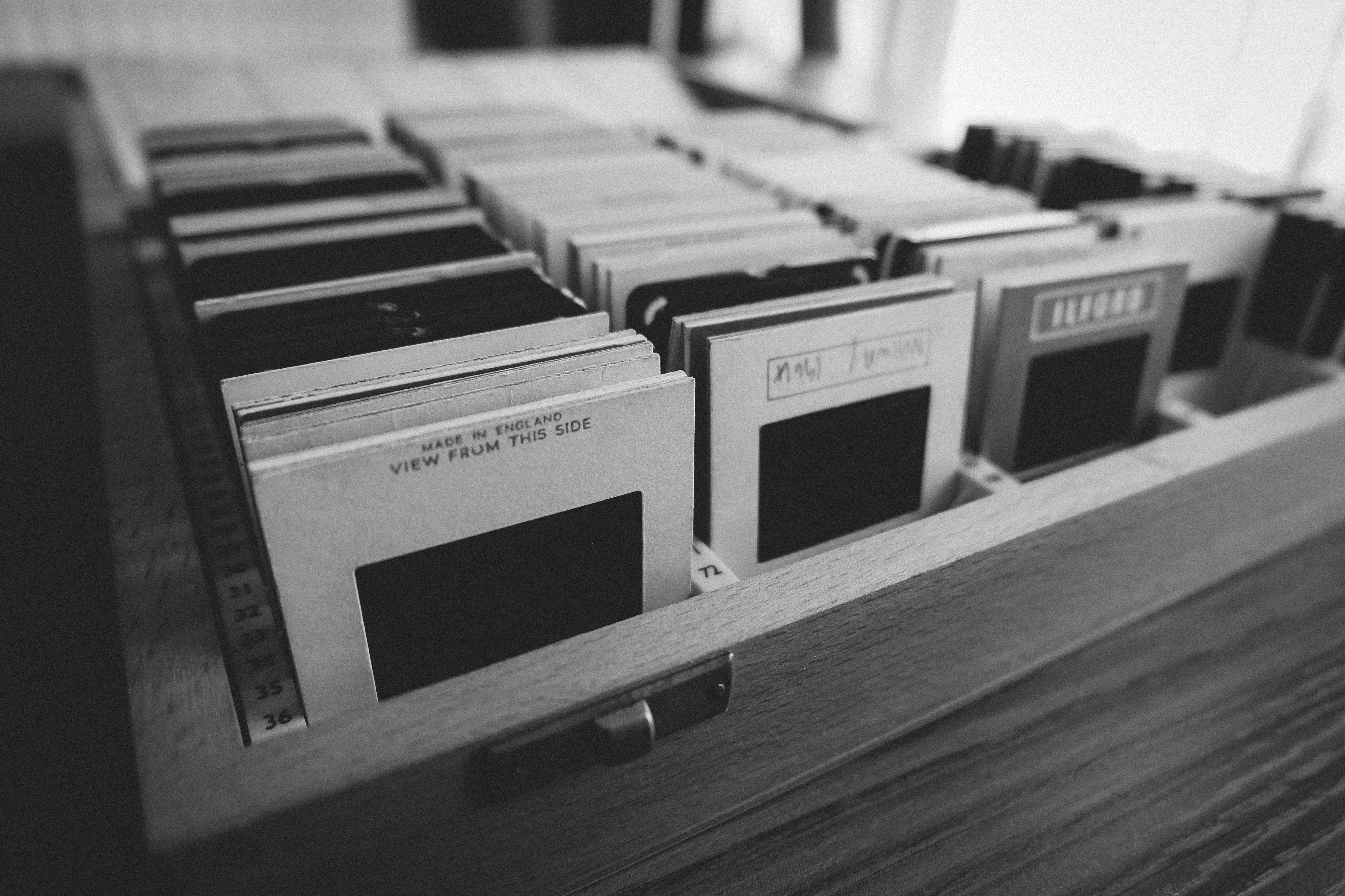 Old Photography Slides in Box · Free Stock Photo