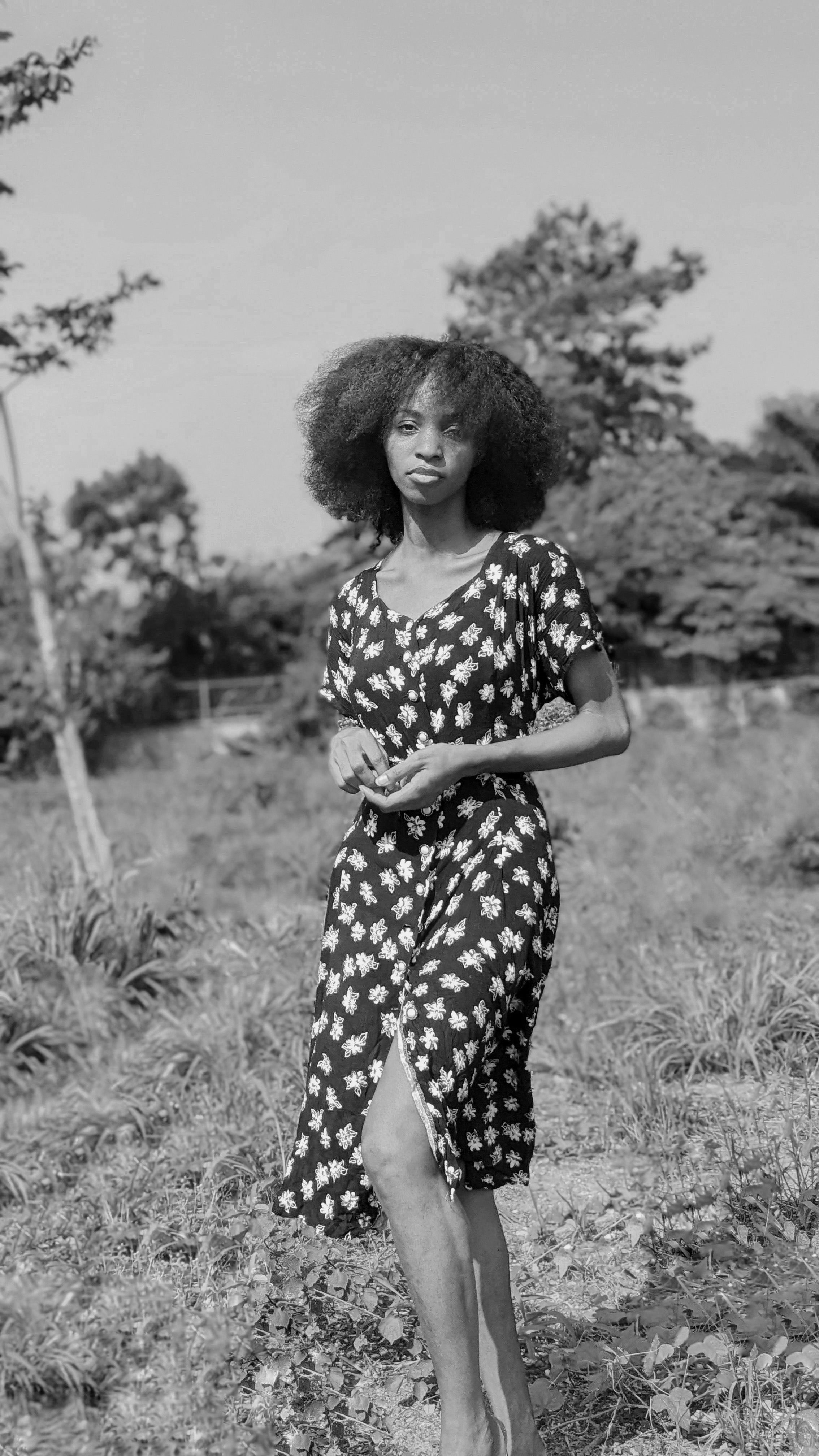 Portrait of Woman in Sundress · Free Stock Photo