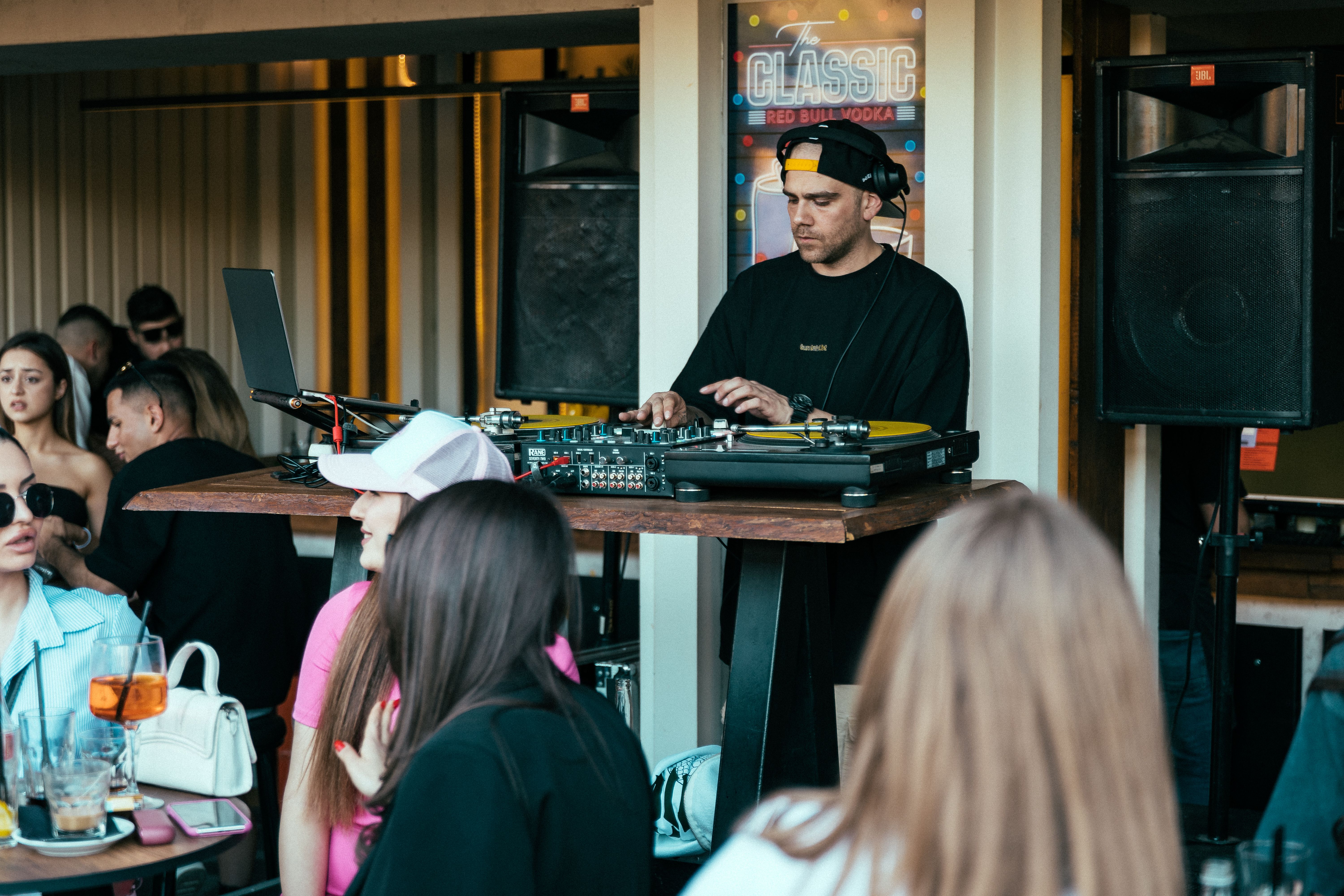 People and DJ behind at Party · Free Stock Photo