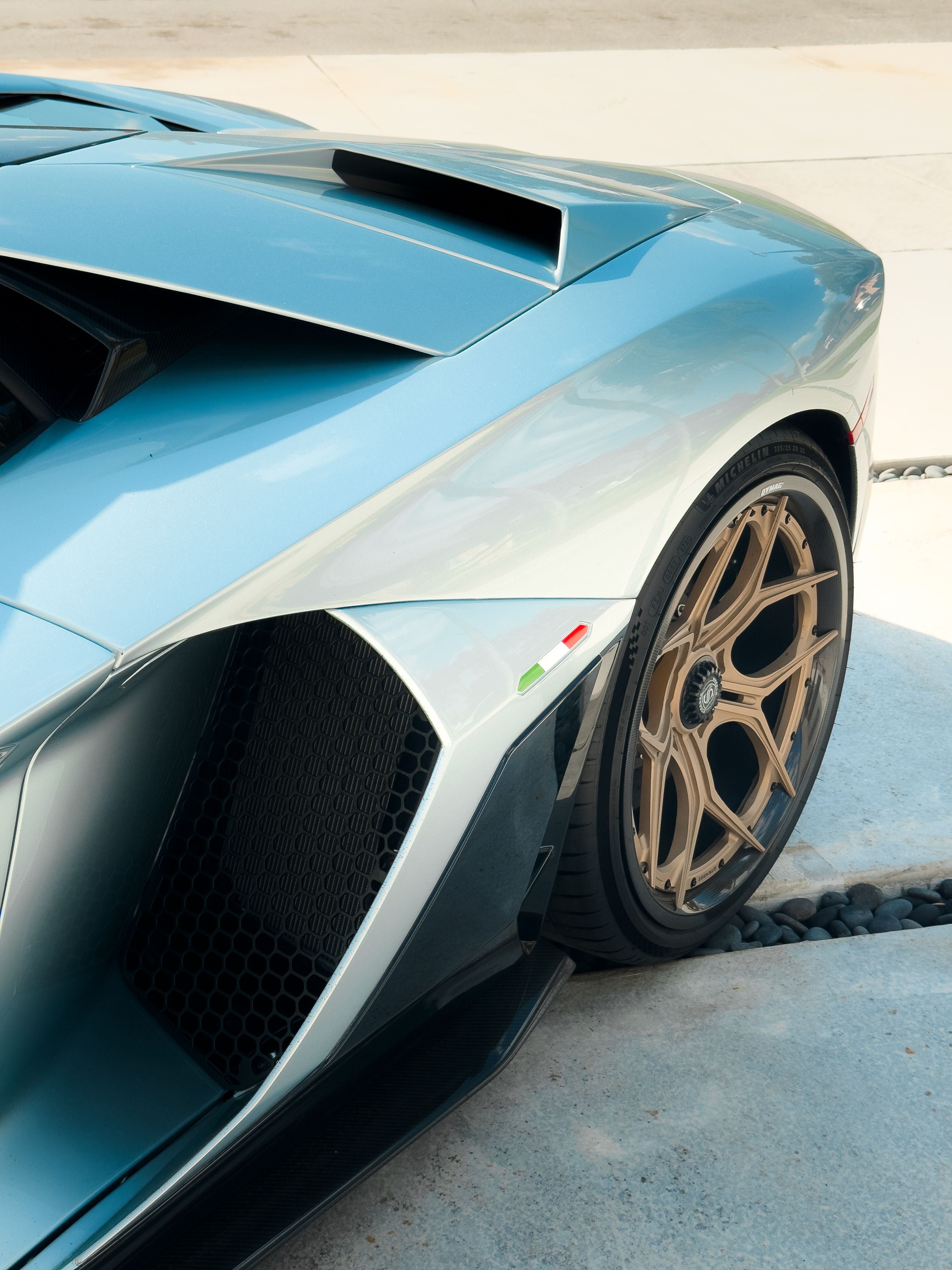 Silver Lamborghini Car · Free Stock Photo