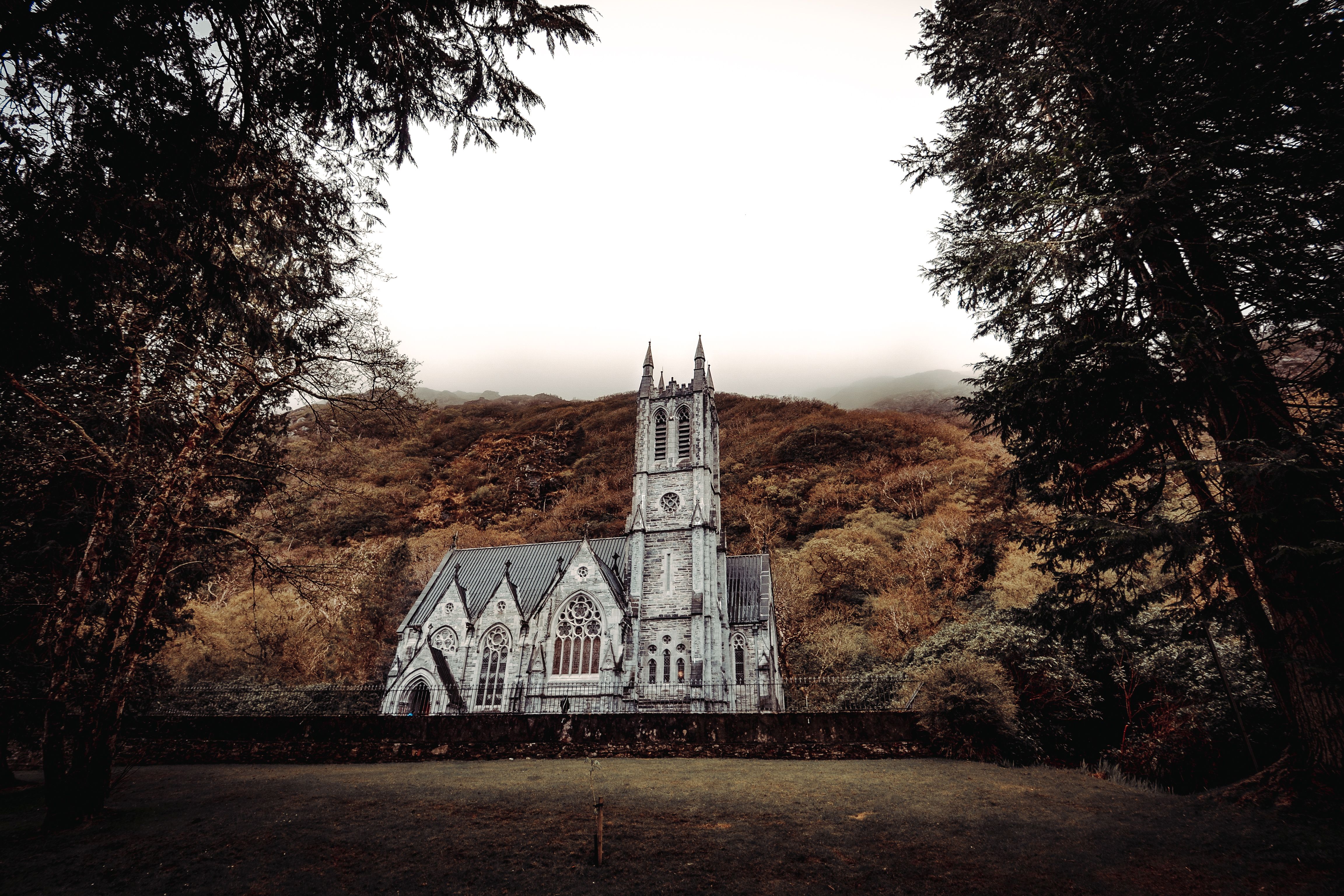 A church in the middle of a forest · Free Stock Photo