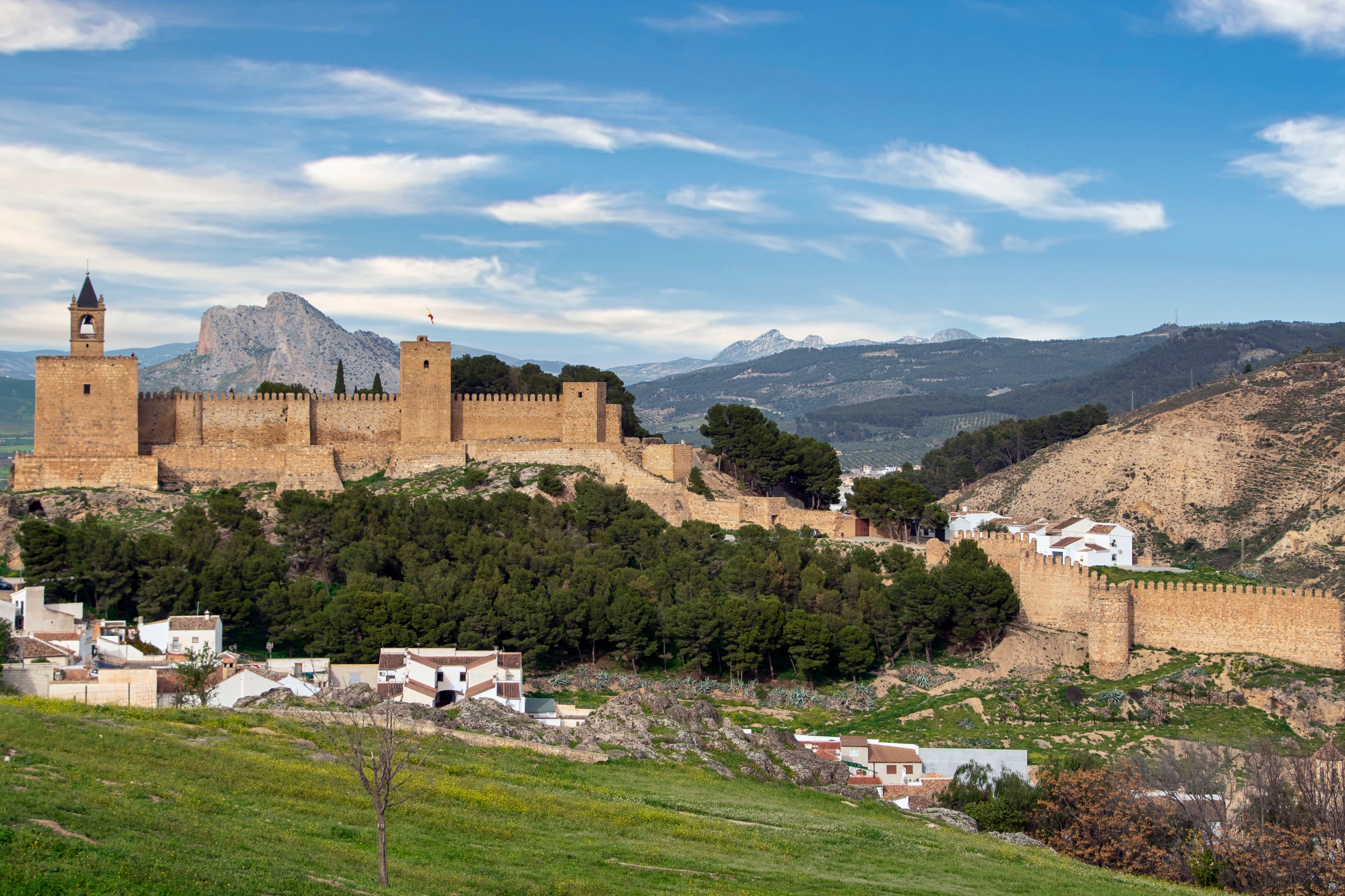 Alcazaba Castle in Antequera in Spain · Free Stock Photo