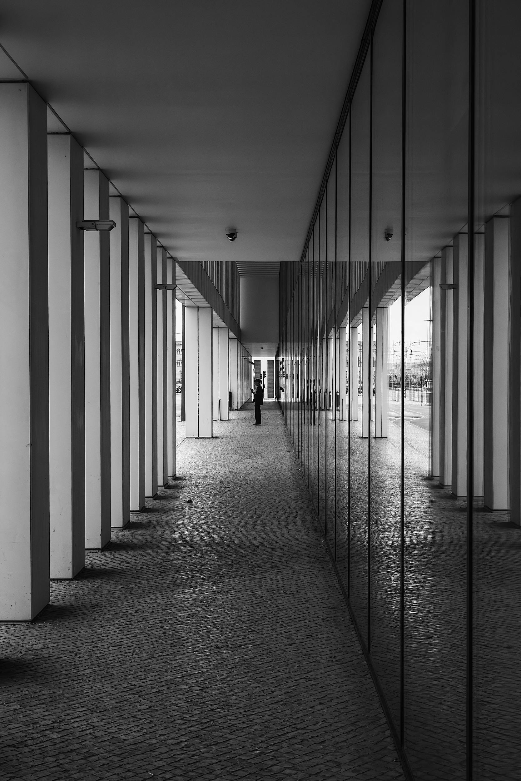 Woman Seen in Perspective · Free Stock Photo