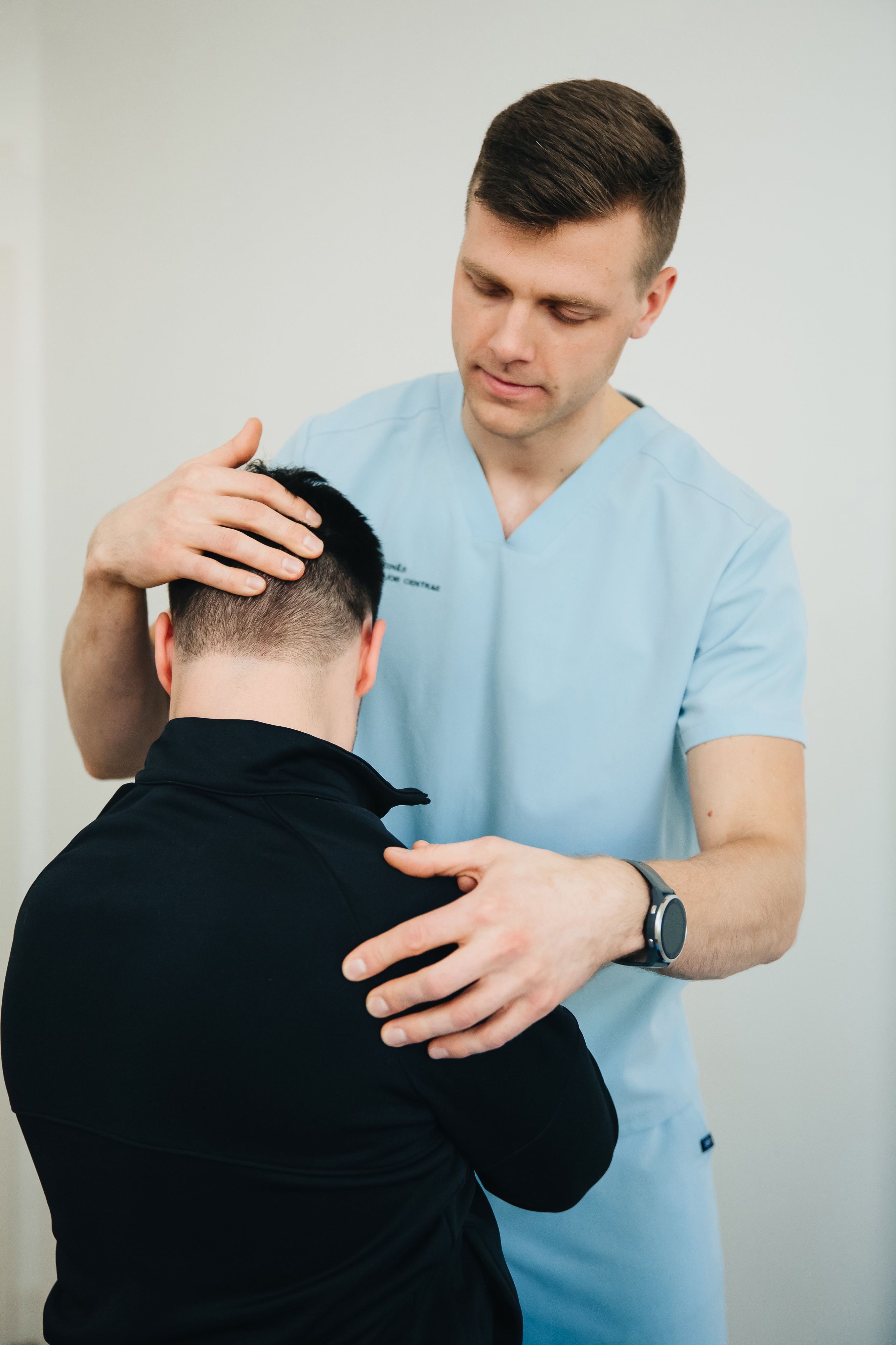 Patient Undergoing Physiotherapy in the Clinic · Free Stock Photo