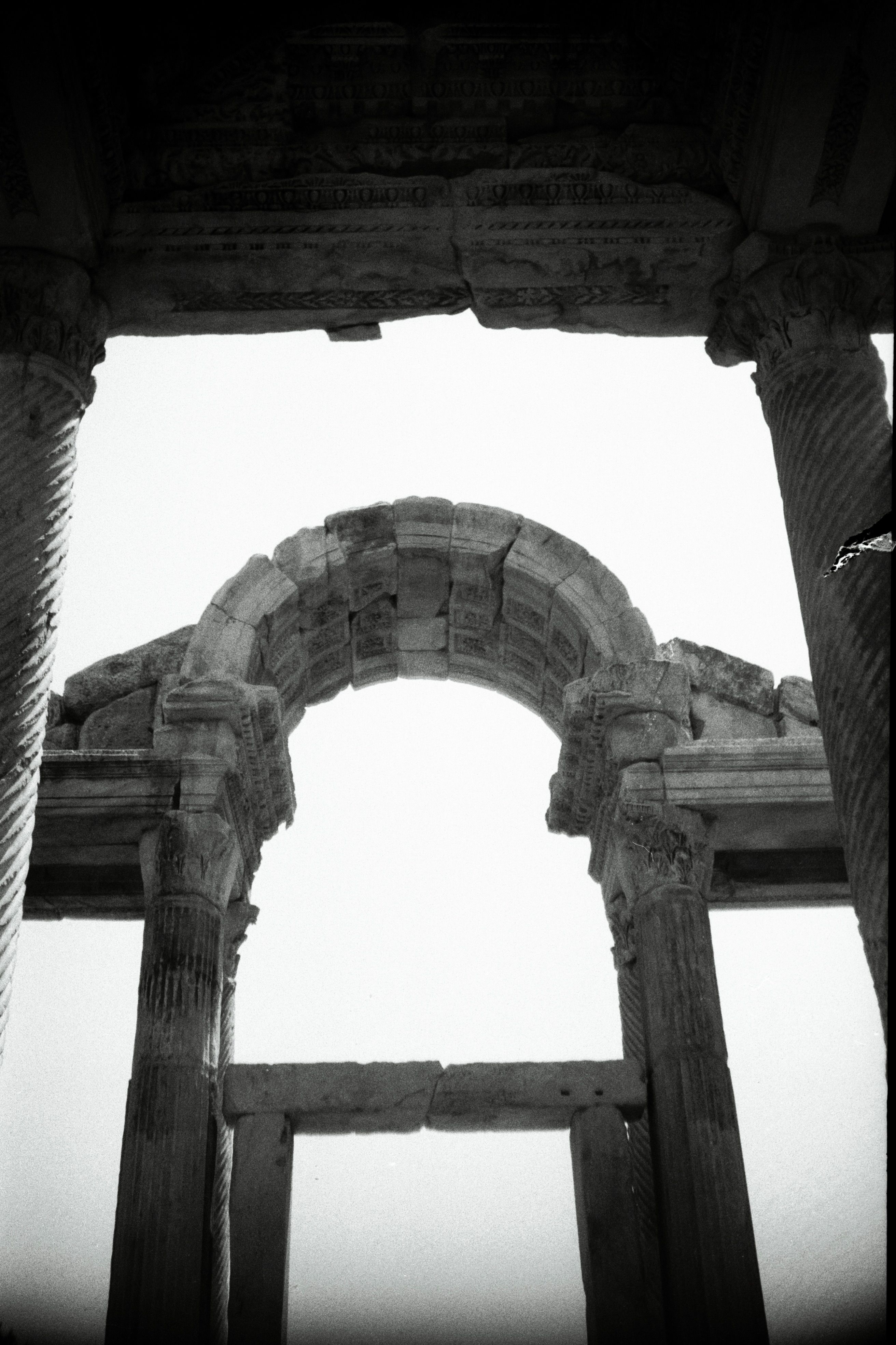 Grey Concrete Columns · Free Stock Photo