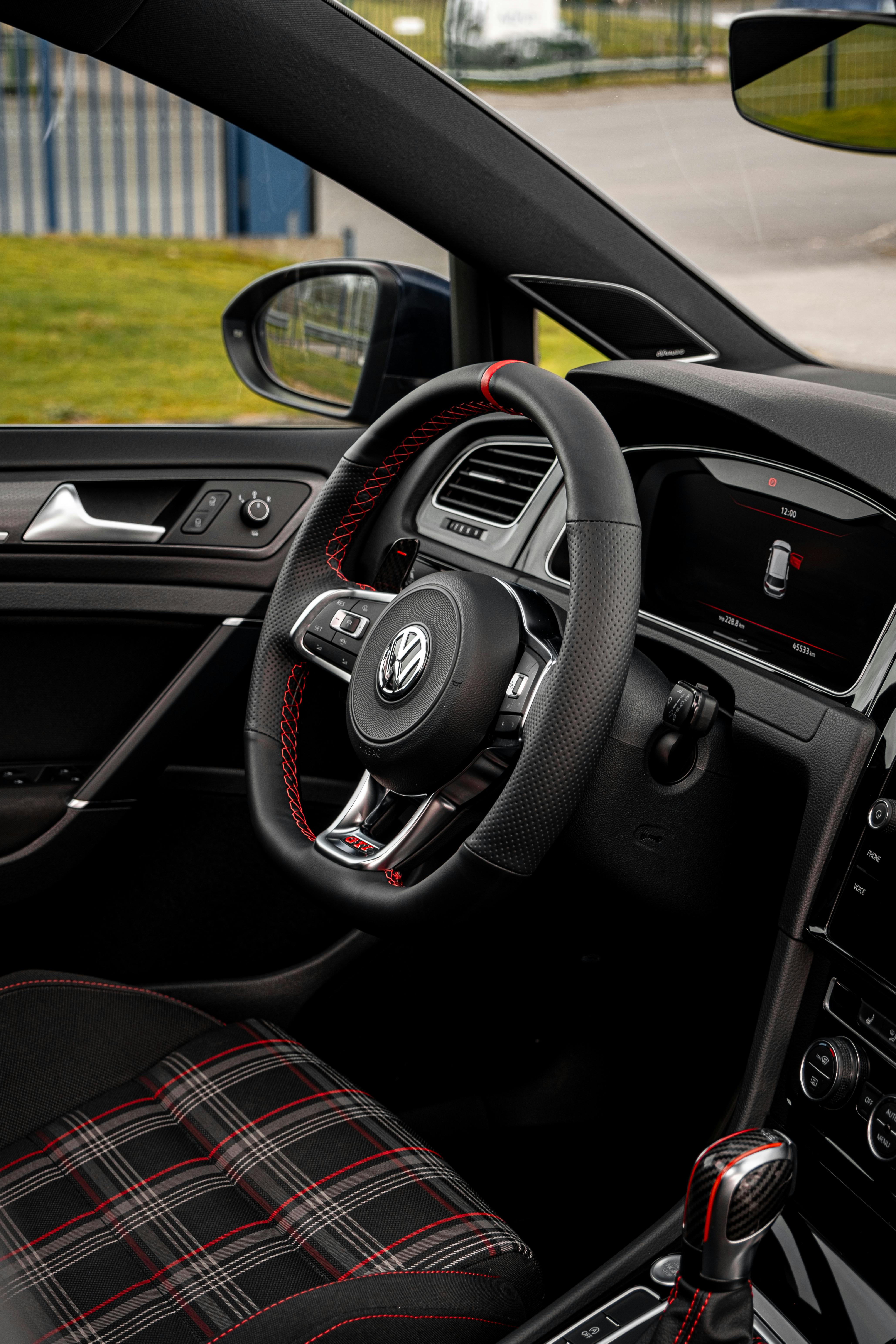 Interior of Volkswagen Golf GTI · Free Stock Photo